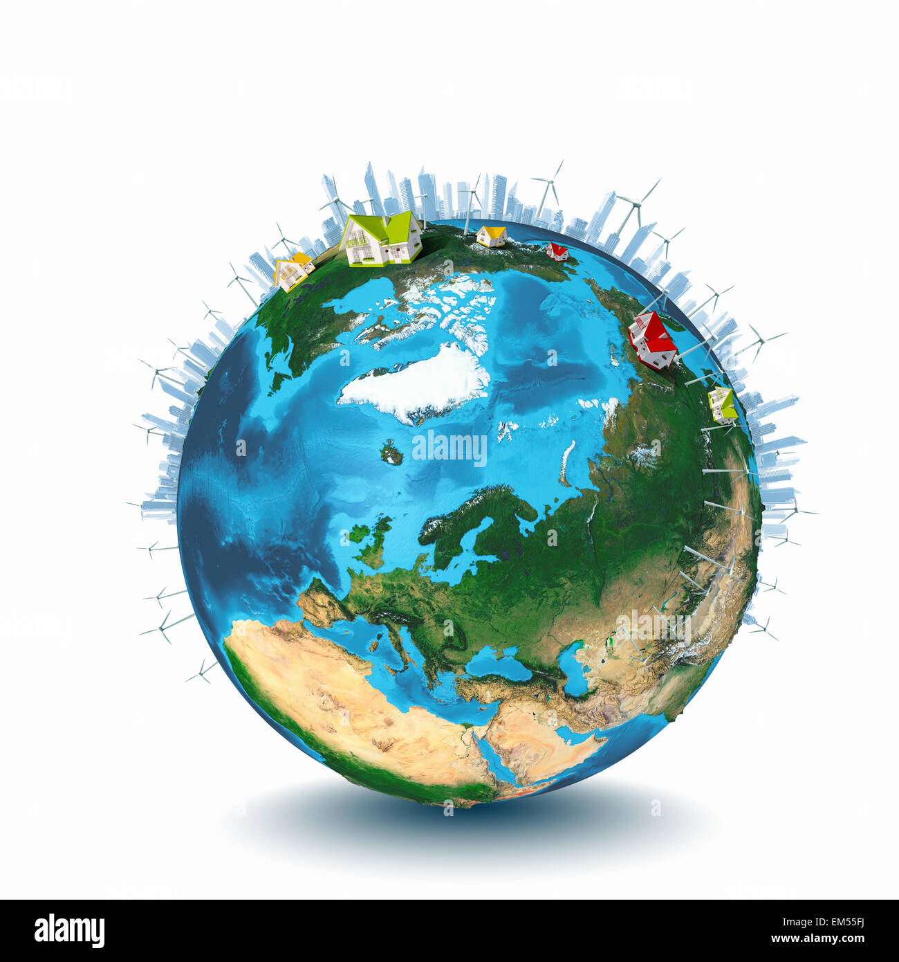 Around th world Stock Photo - Alamy