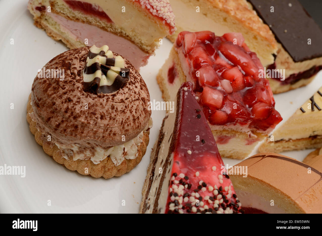 Cake assortment hi-res stock photography and images - Alamy