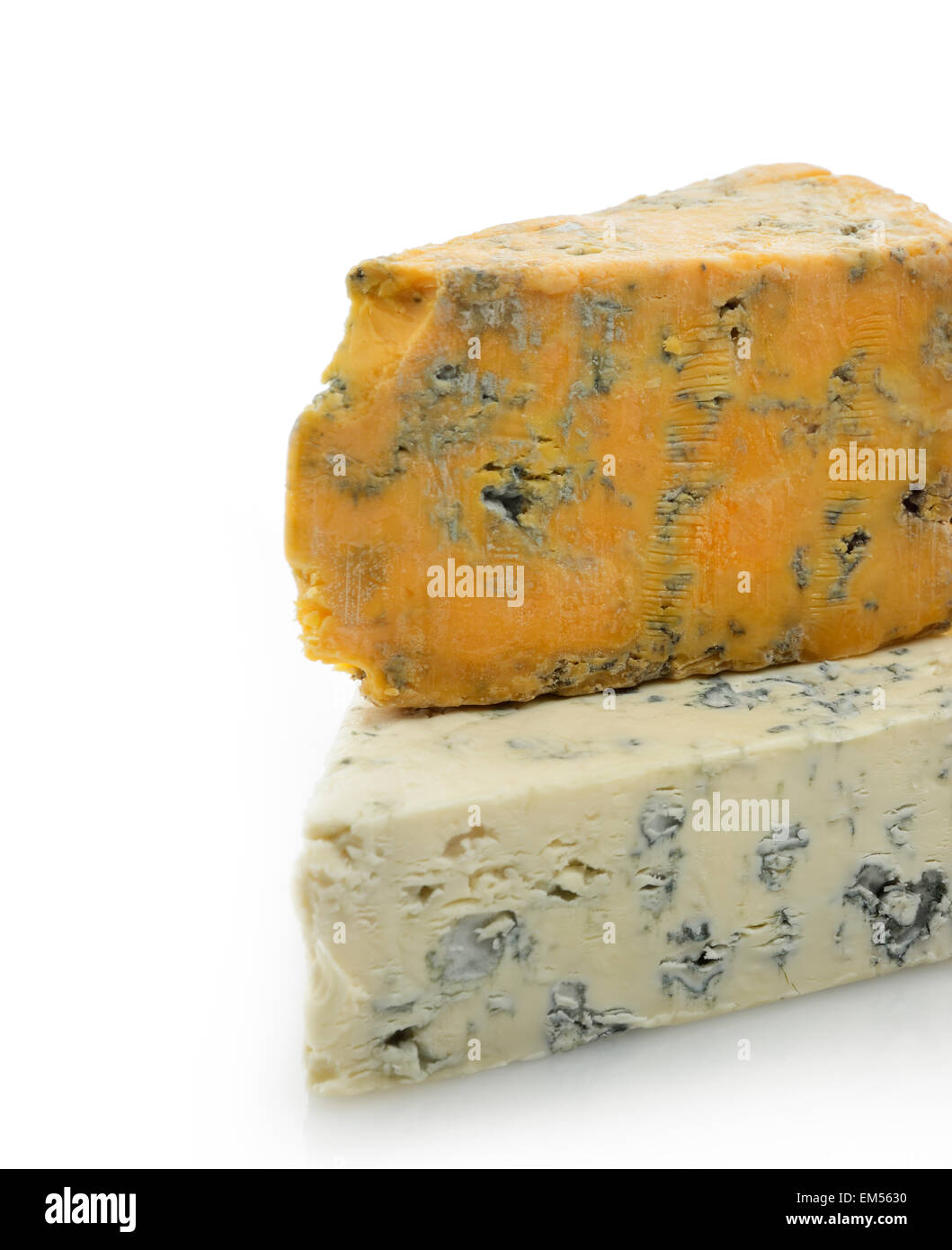 Wedges of Gourmet Cheese Stock Photo - Alamy