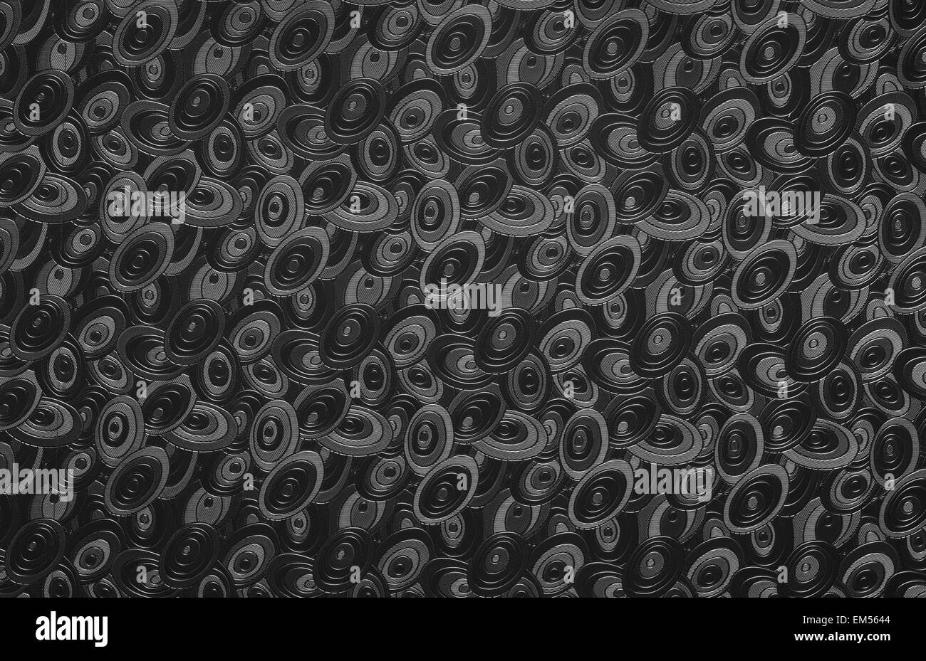 B&W background with floral motif Stock Photo - Alamy