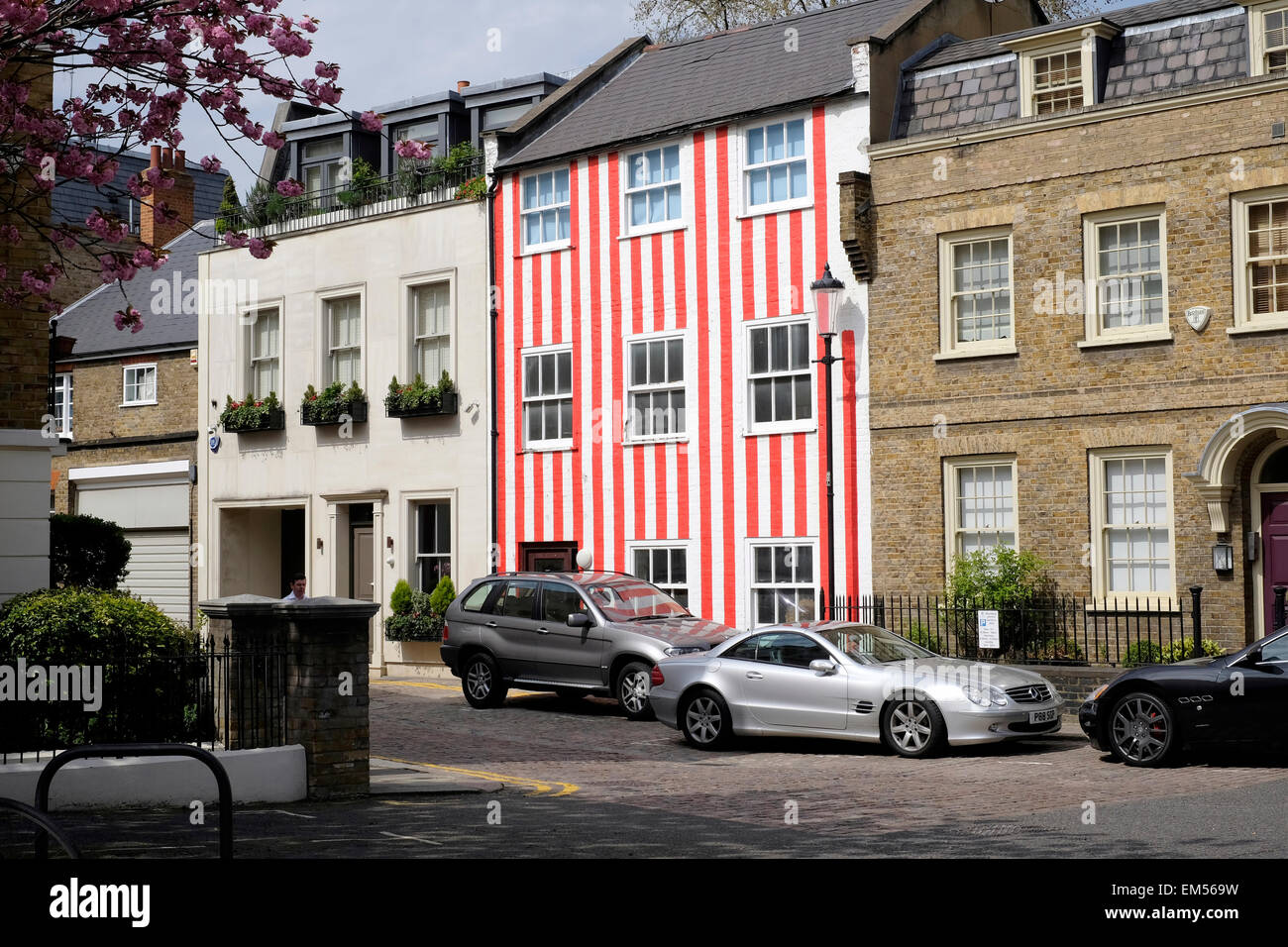 White stripes hi-res stock photography and images - Alamy