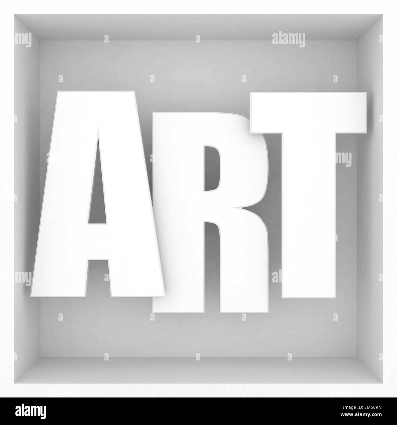 Abstract art frame concept Black and White Stock Photos & Images - Alamy