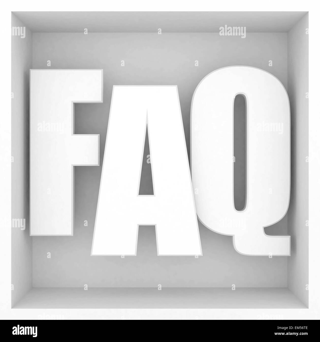 Faq background Black and White Stock Photos & Images - Alamy