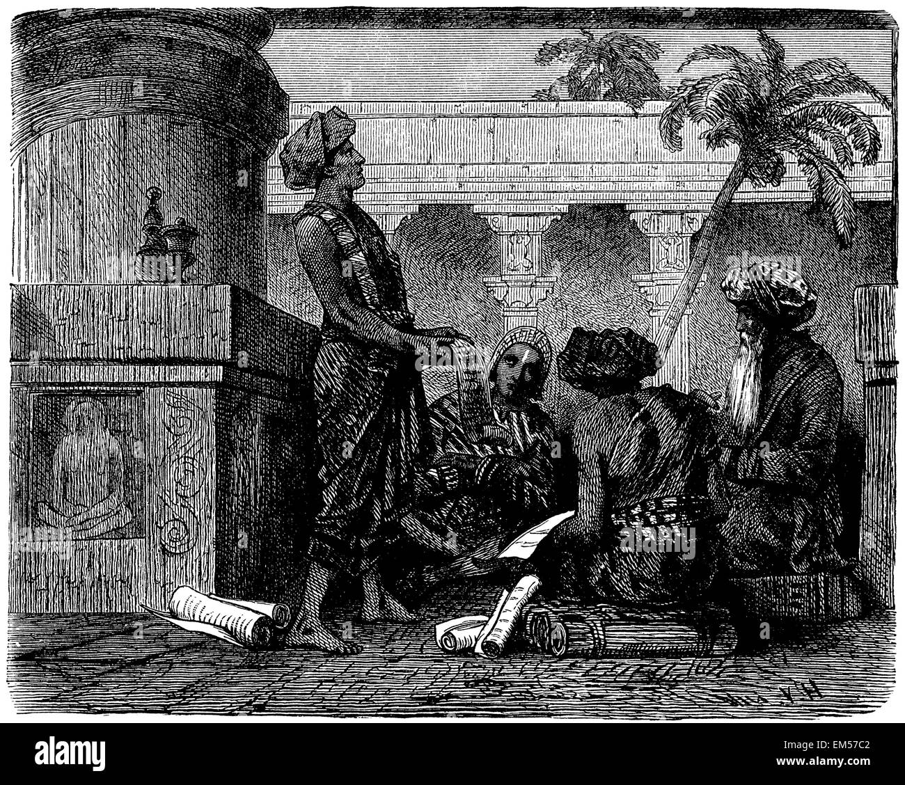 Brahmins hi-res stock photography and images - Alamy