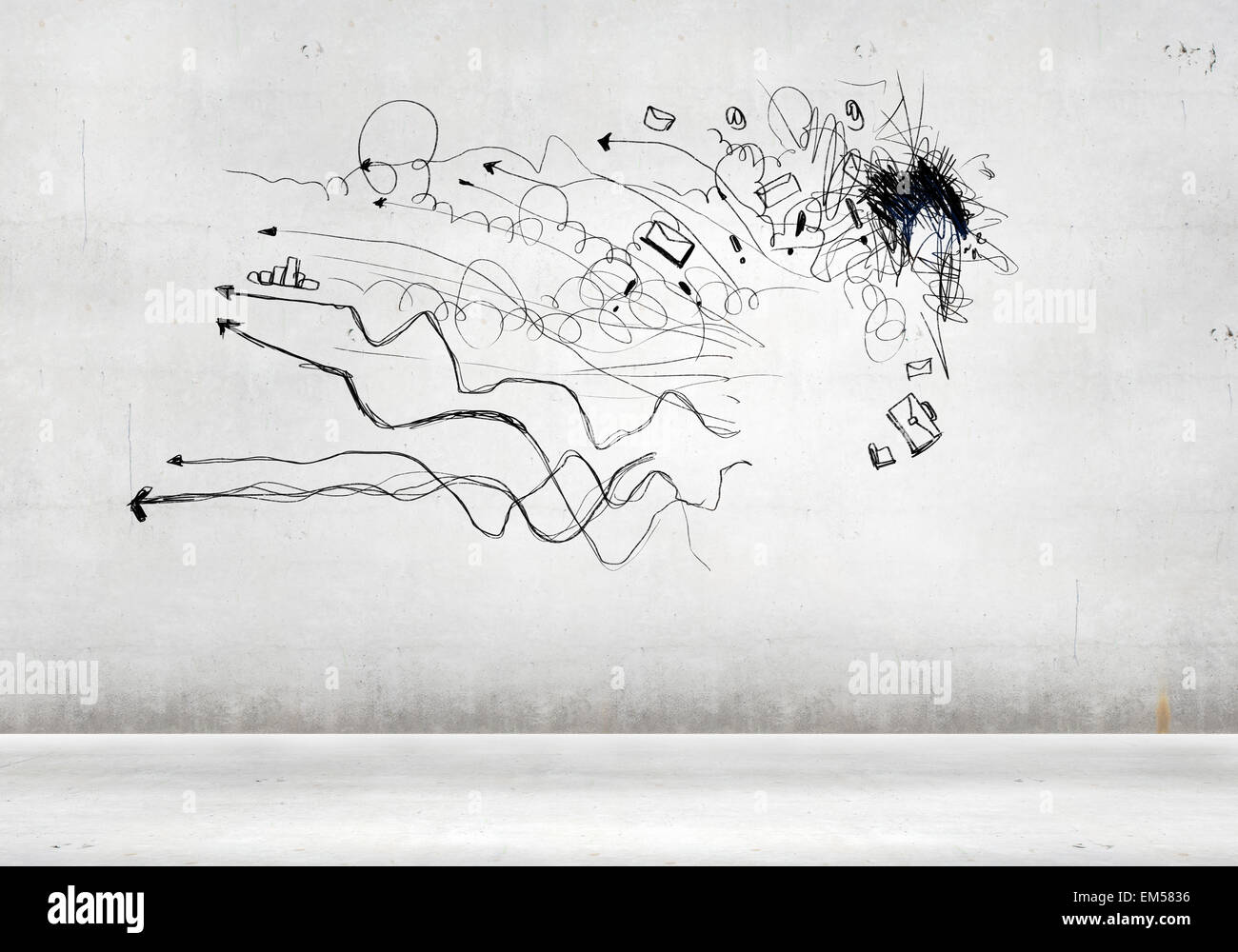 Sketch background image Stock Photo - Alamy