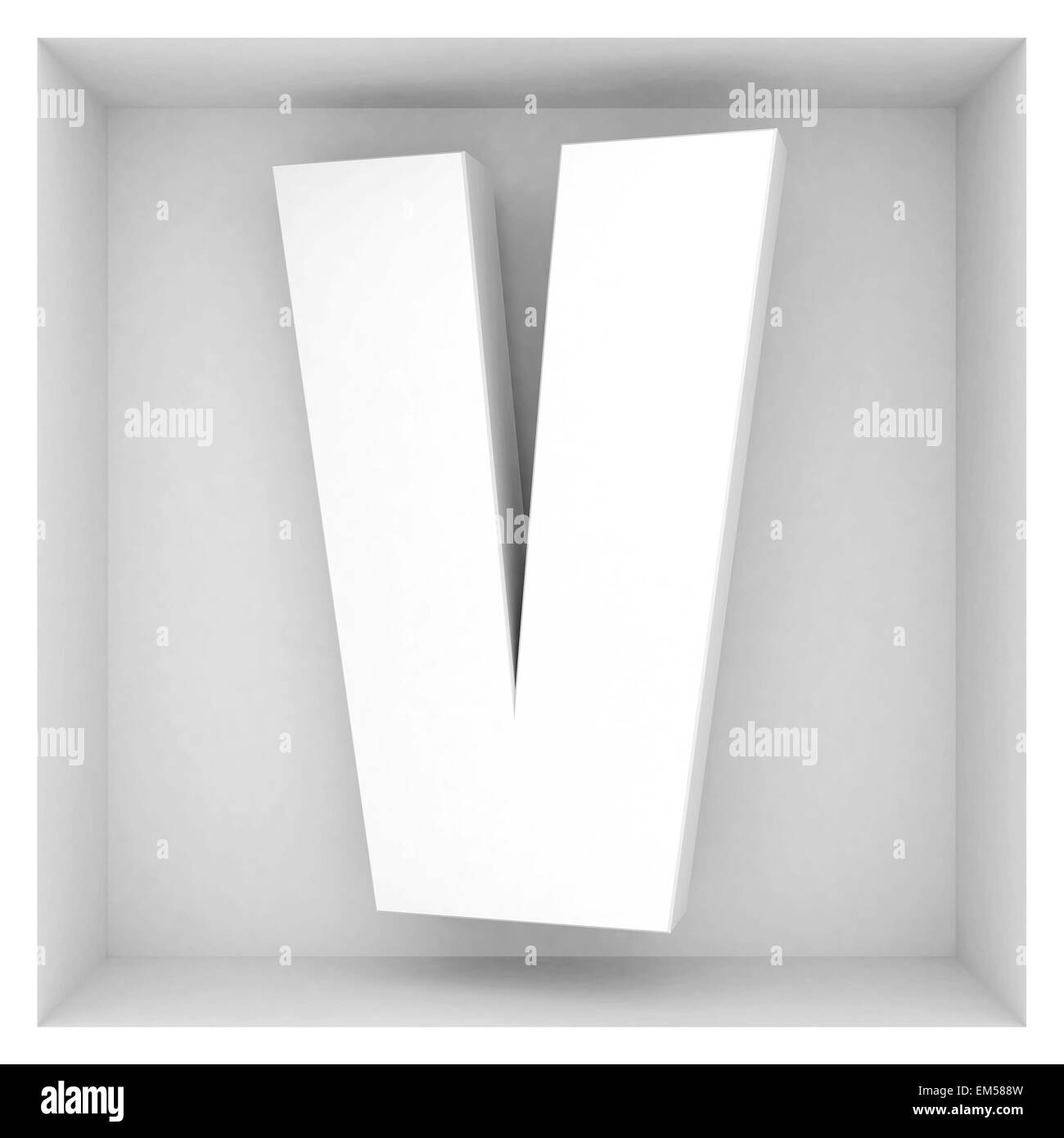 volume letter of the alphabet Stock Photo - Alamy