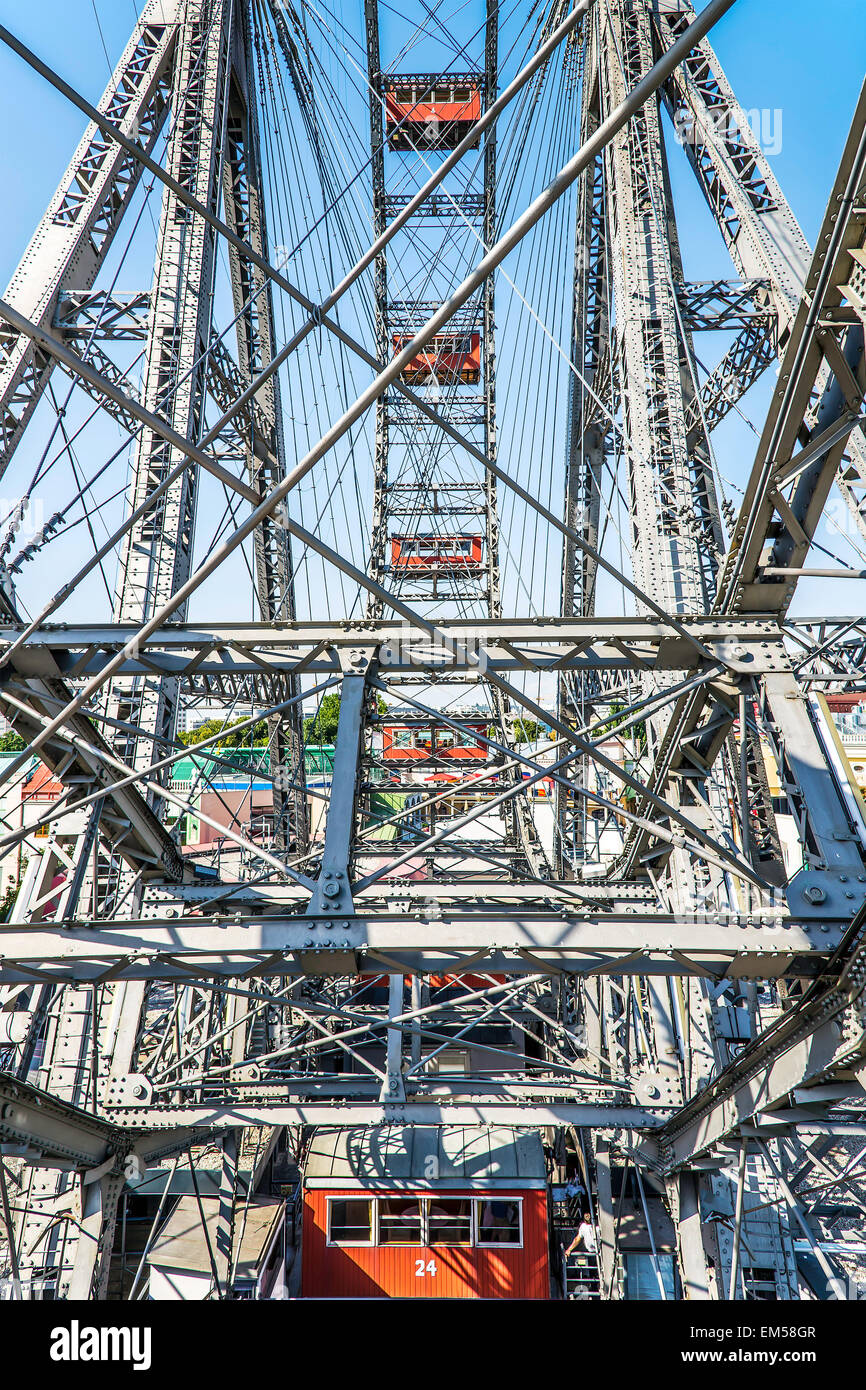 Big wheel in Vienna Stock Photo - Alamy