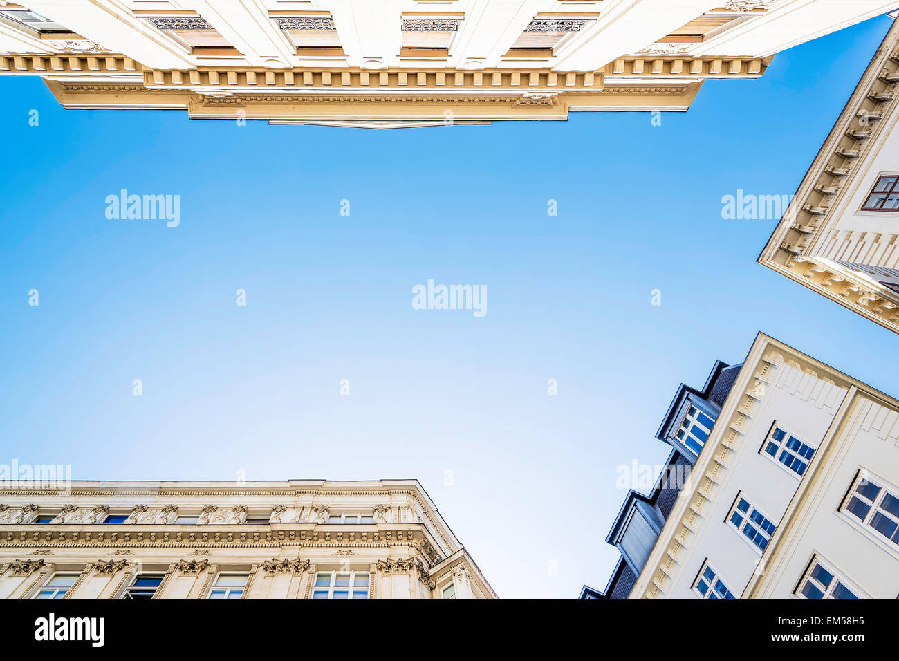 Historic building with blue sky Stock Photo - Alamy