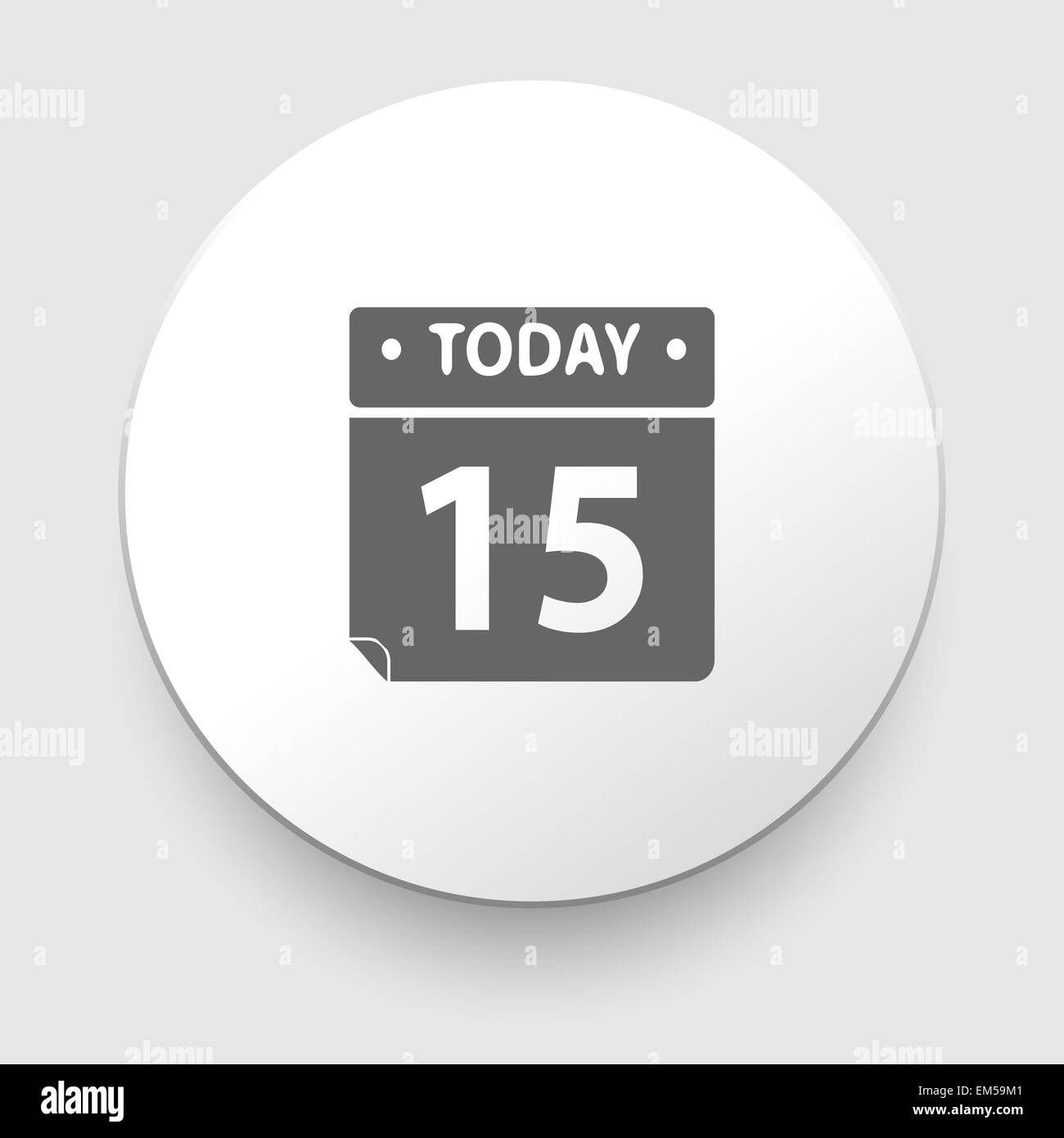 Calendar organizer - Vector Stock Photo - Alamy
