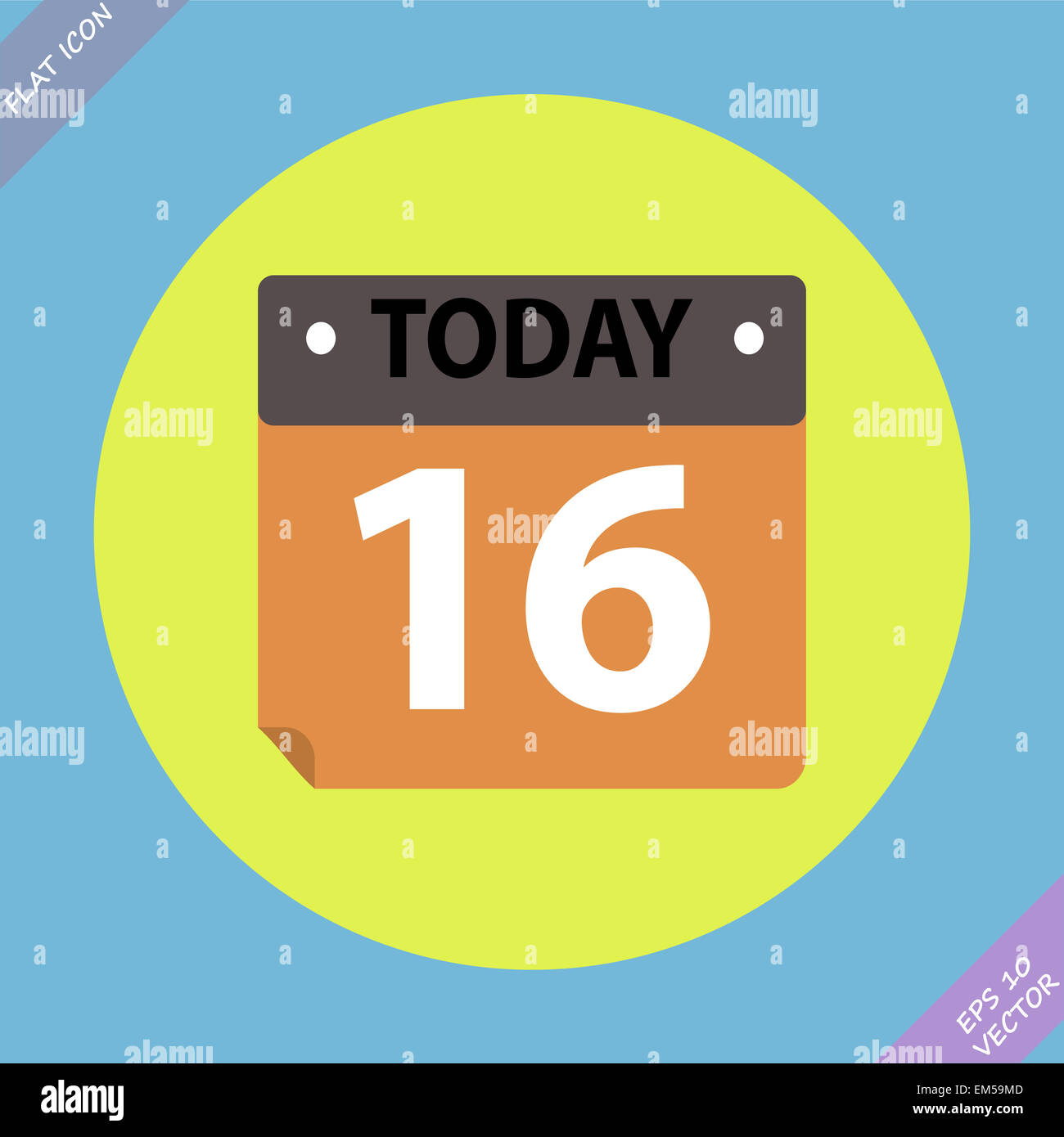 16 march calendar icon hi-res stock photography and images - Alamy