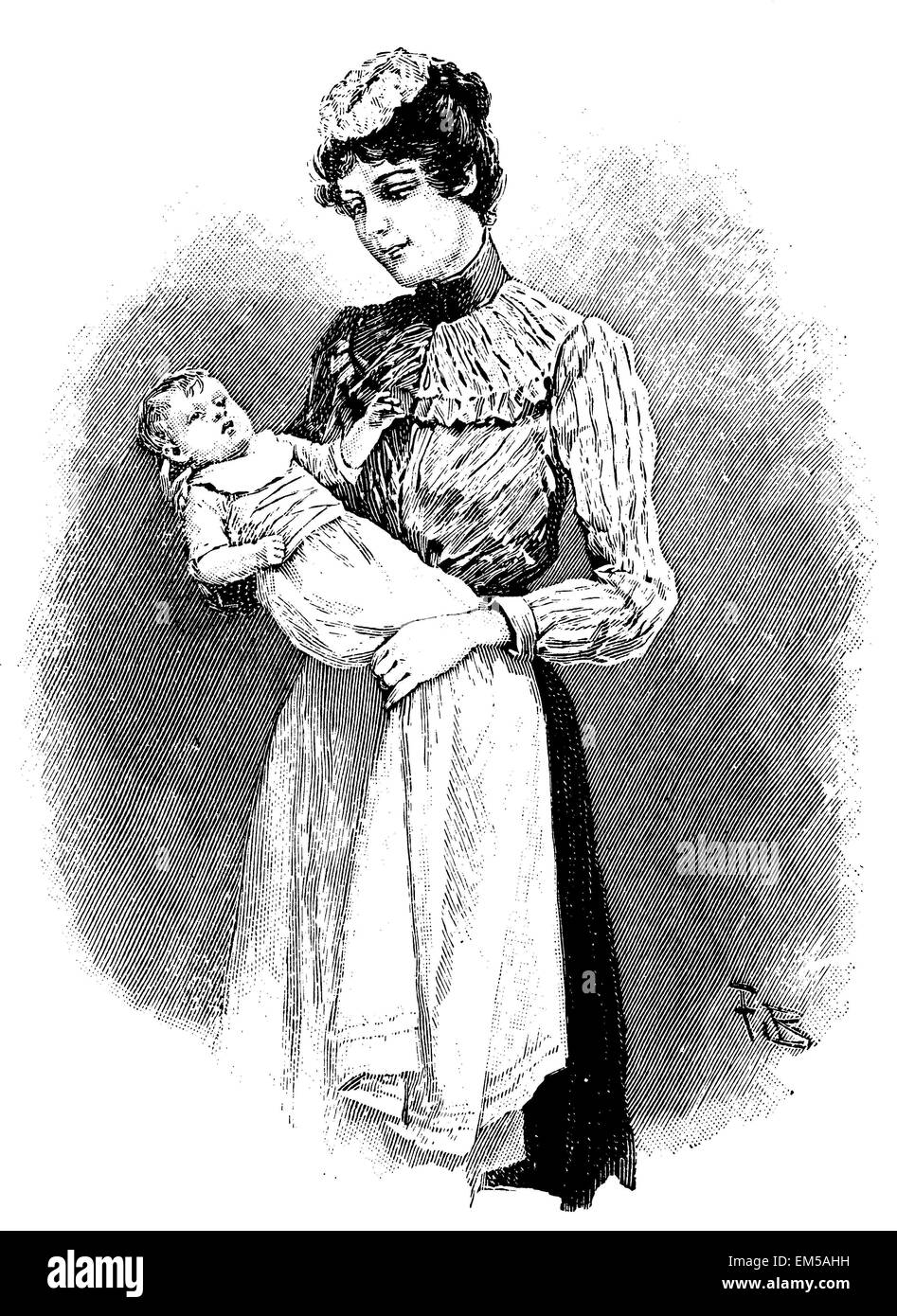 child inhibited in breathing and digestion Stock Photo - Alamy