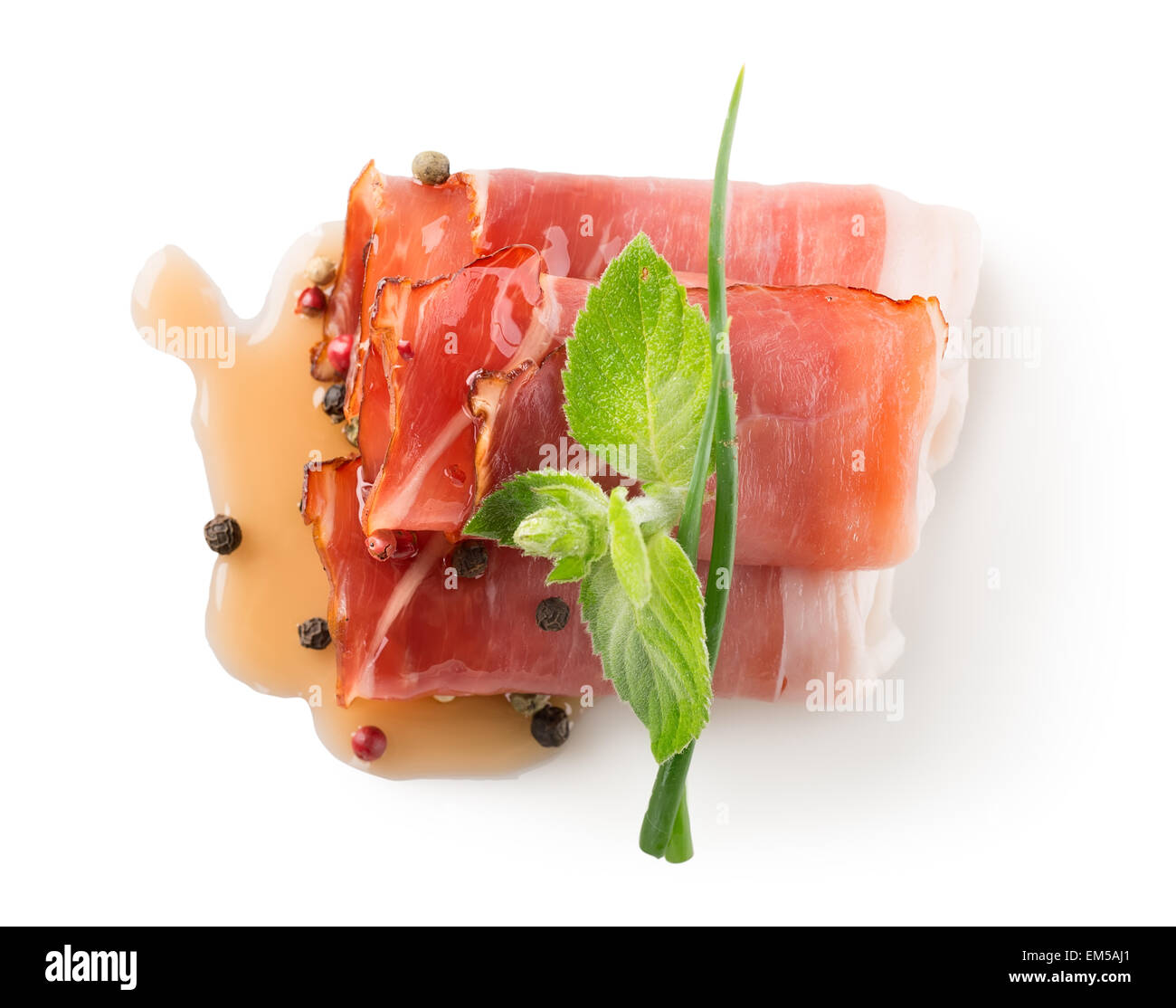 Close up gourmet main dish Cut Out Stock Images & Pictures - Alamy