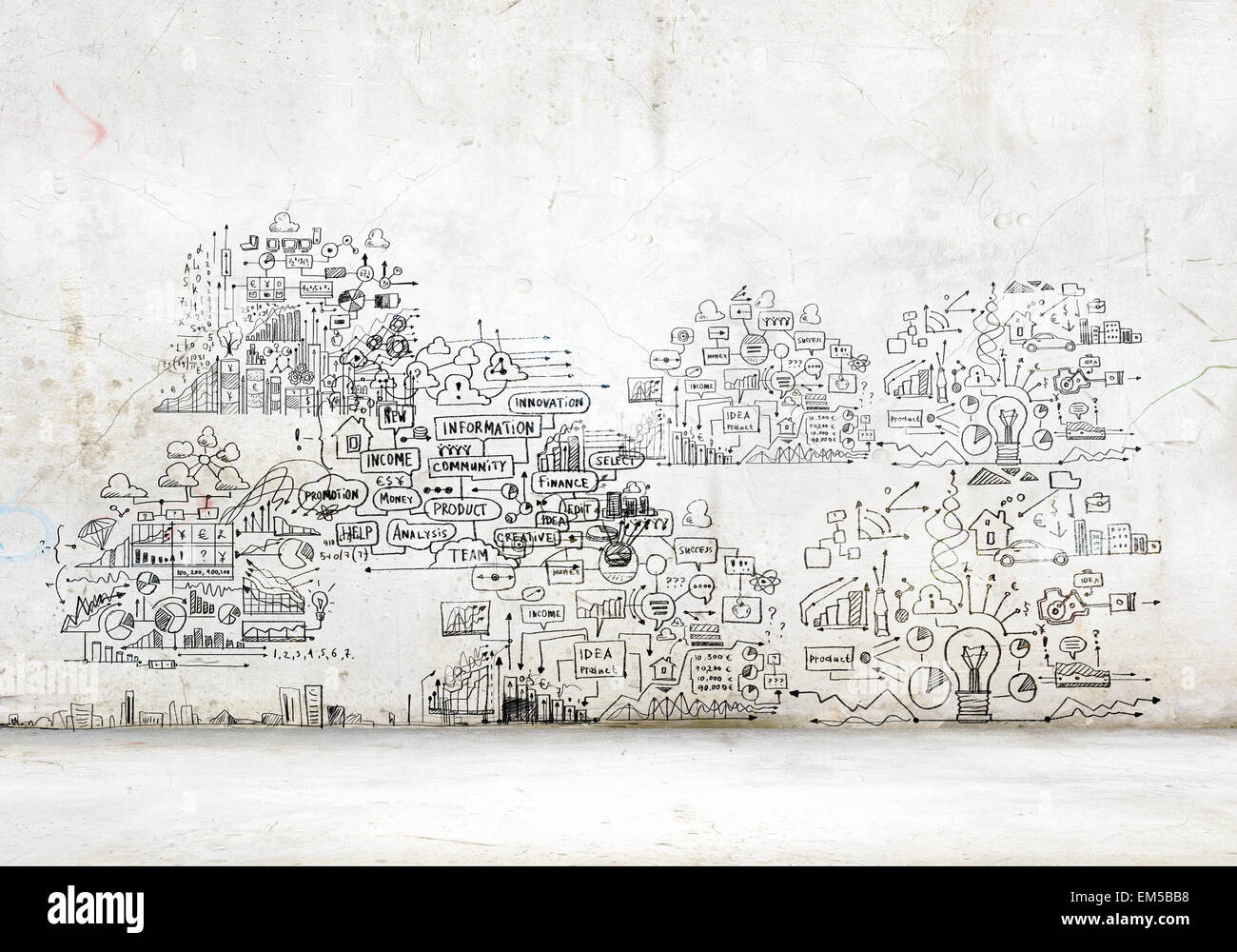 Sketch background image Stock Photo - Alamy