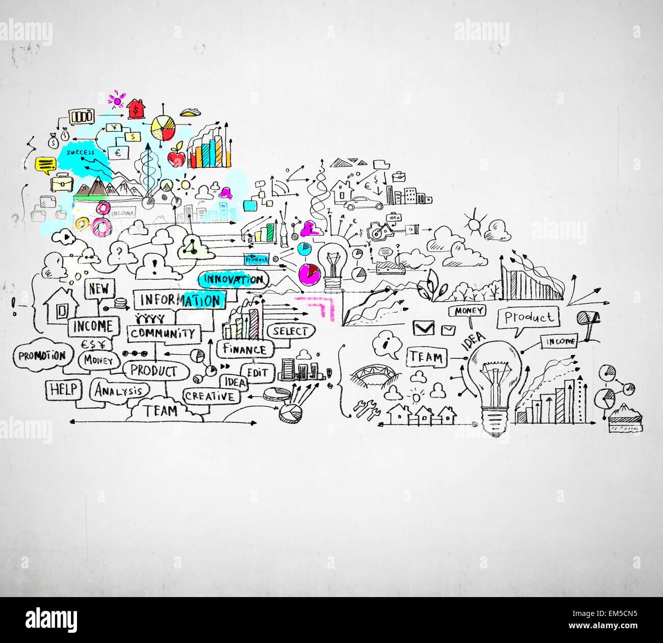 Colorful sketch hi-res stock photography and images - Alamy