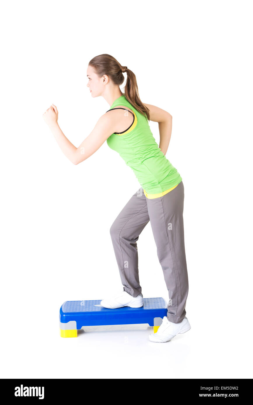 Stepper fitness training hi-res stock photography and images - Alamy