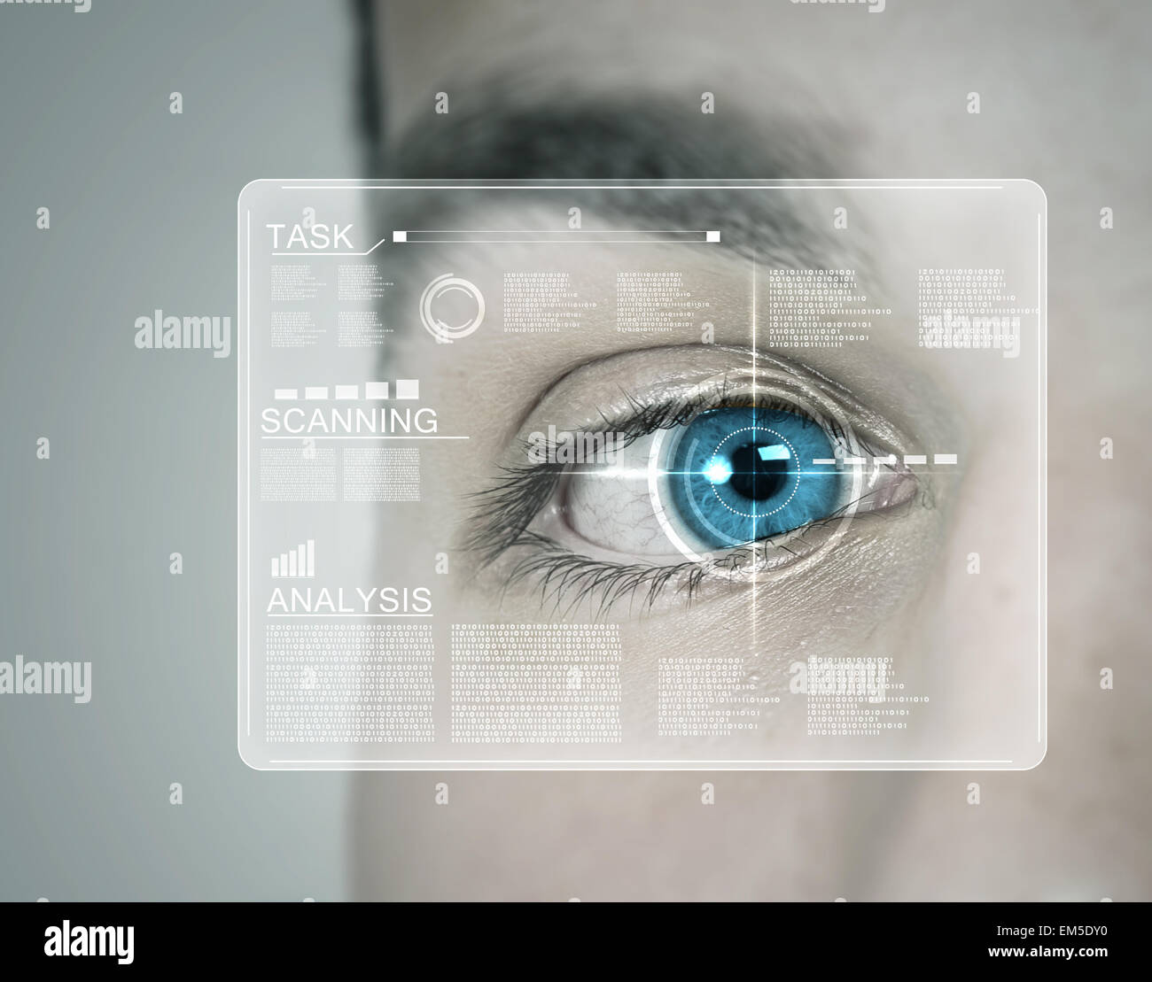 Identification of eye Stock Photo - Alamy
