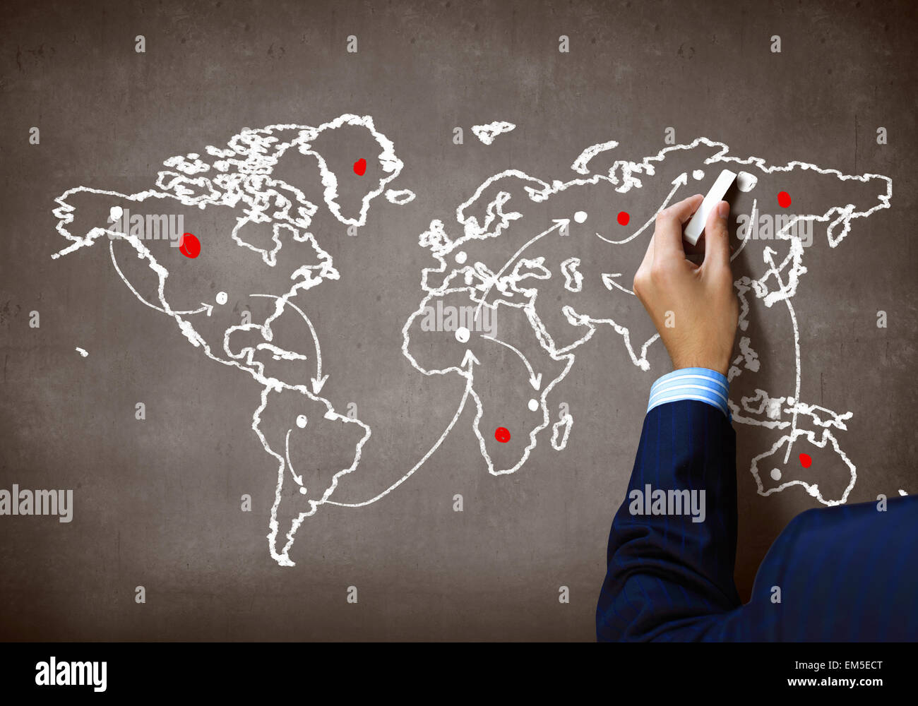 Human earth interaction hi-res stock photography and images - Alamy