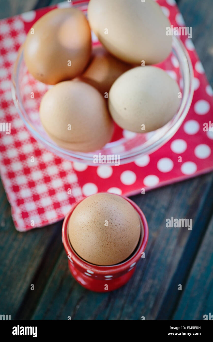Bolied eggs hi-res stock photography and images - Alamy