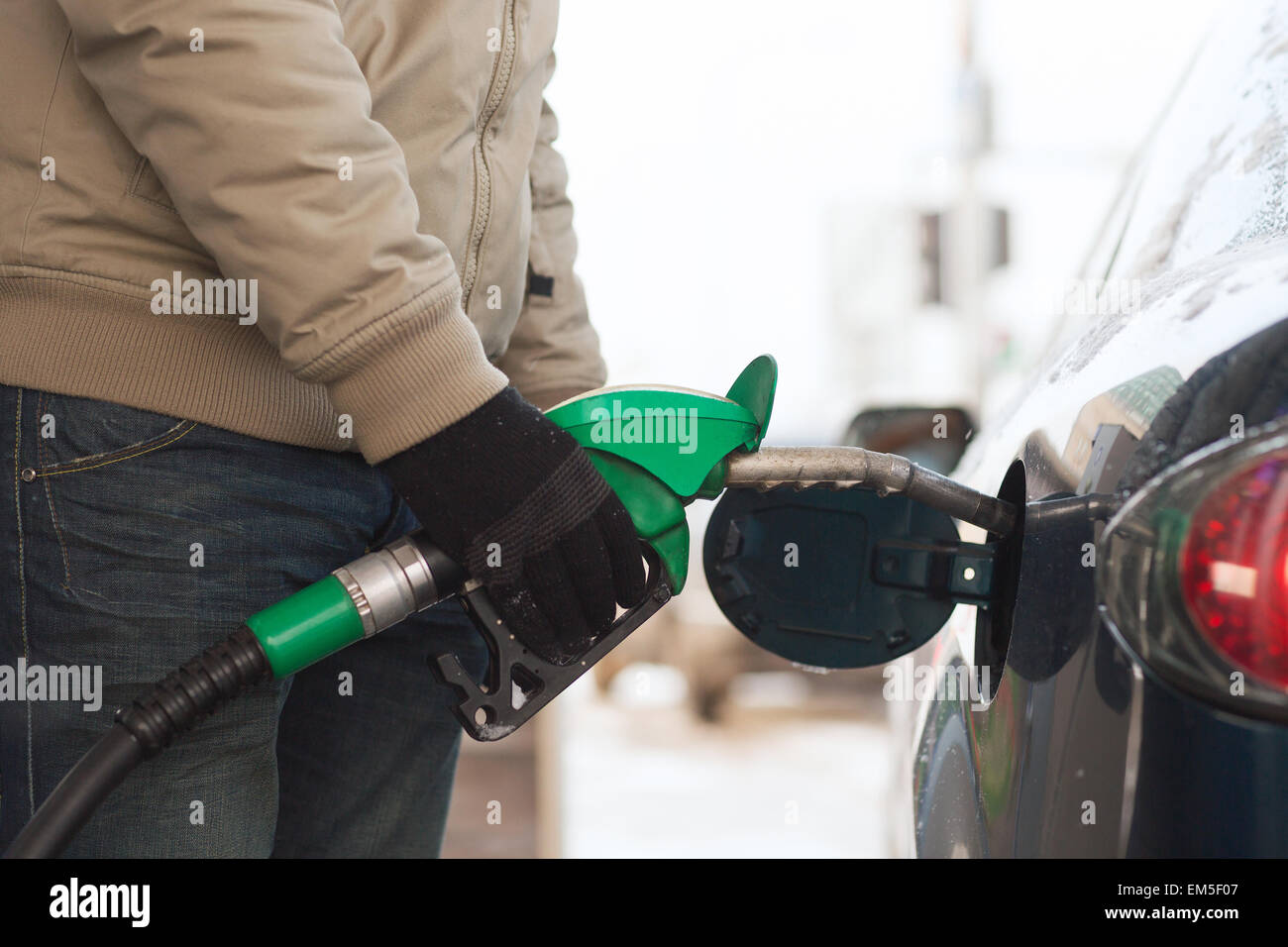 Refilling auto fuel hi-res stock photography and images - Alamy