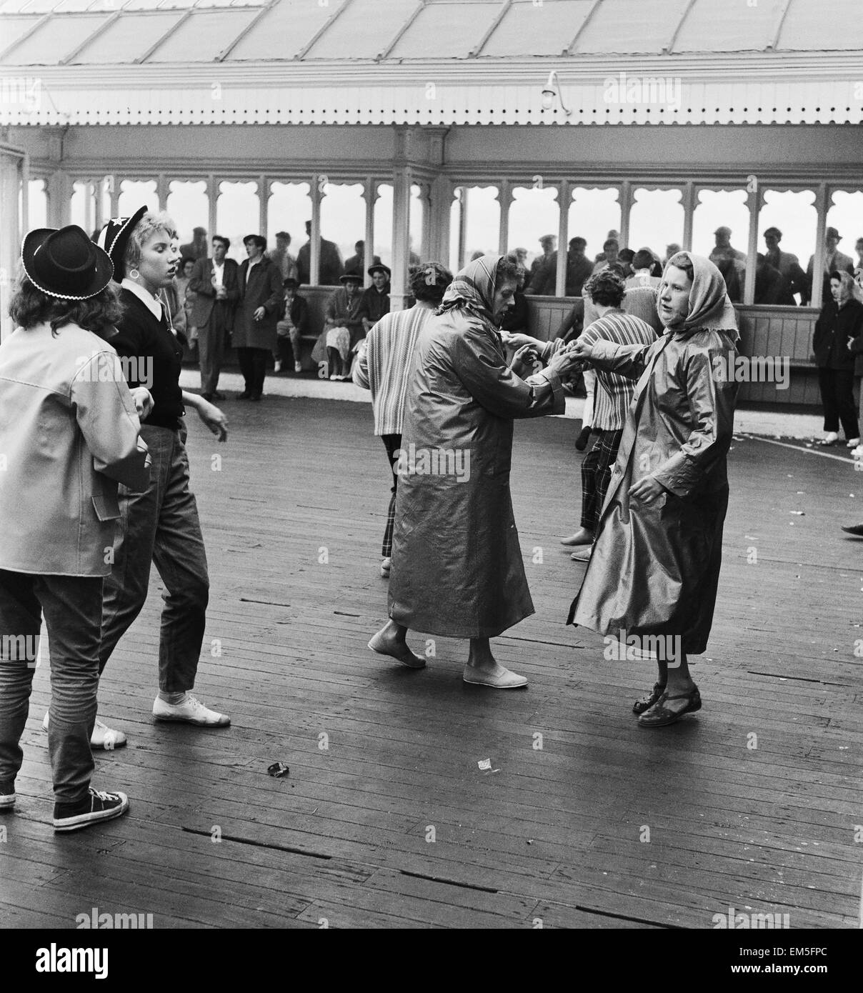 Rock n Roll at Blackpool Week 27th August 1958 Stock Photo - Alamy