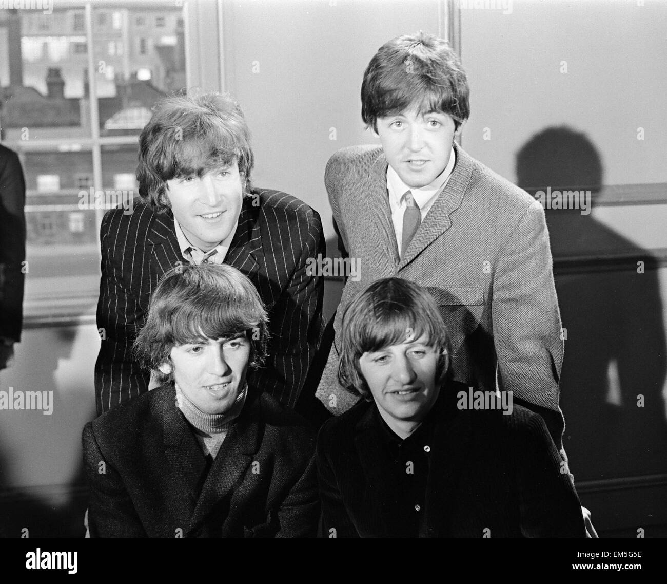 1965 beatles awarded mbes hi-res stock photography and images - Alamy