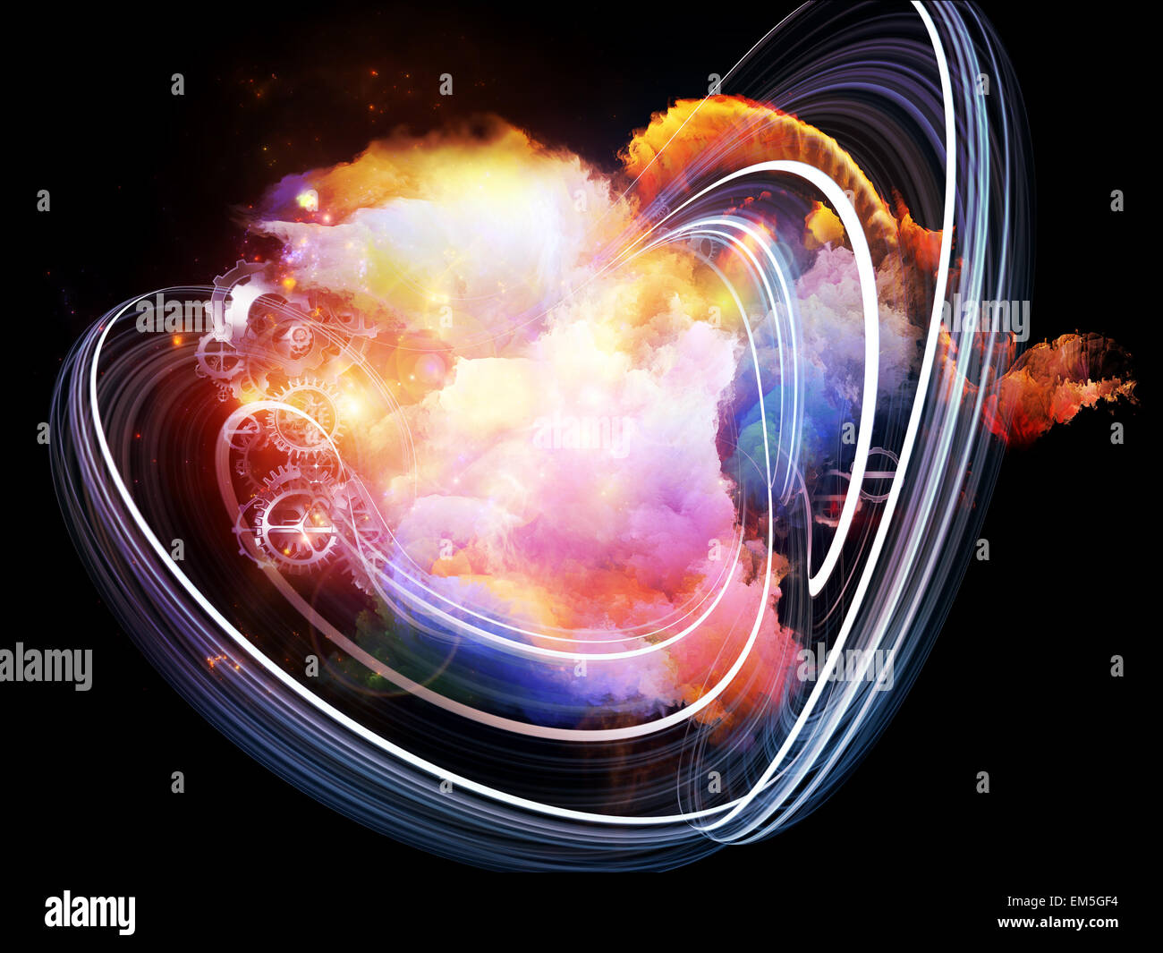 Emergence of Design Nebulae Stock Photo - Alamy