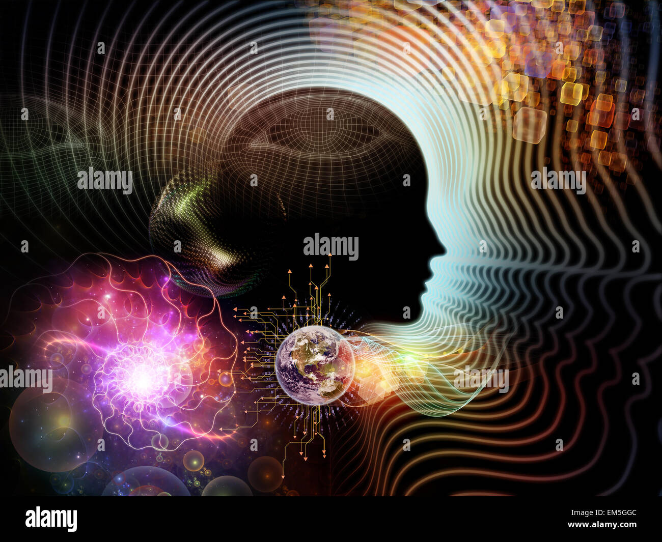 Illusions of Human Mind Stock Photo - Alamy