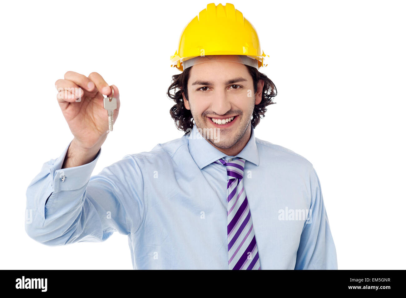 Here is the key, please unlock tools room Stock Photo - Alamy