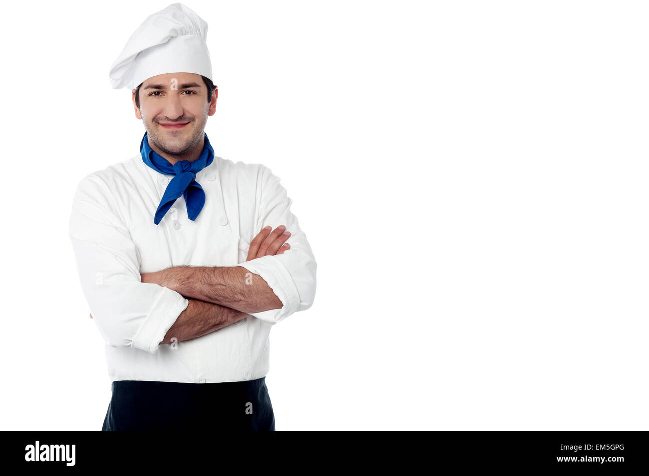 Confident man in uniform Cut Out Stock Images & Pictures - Alamy