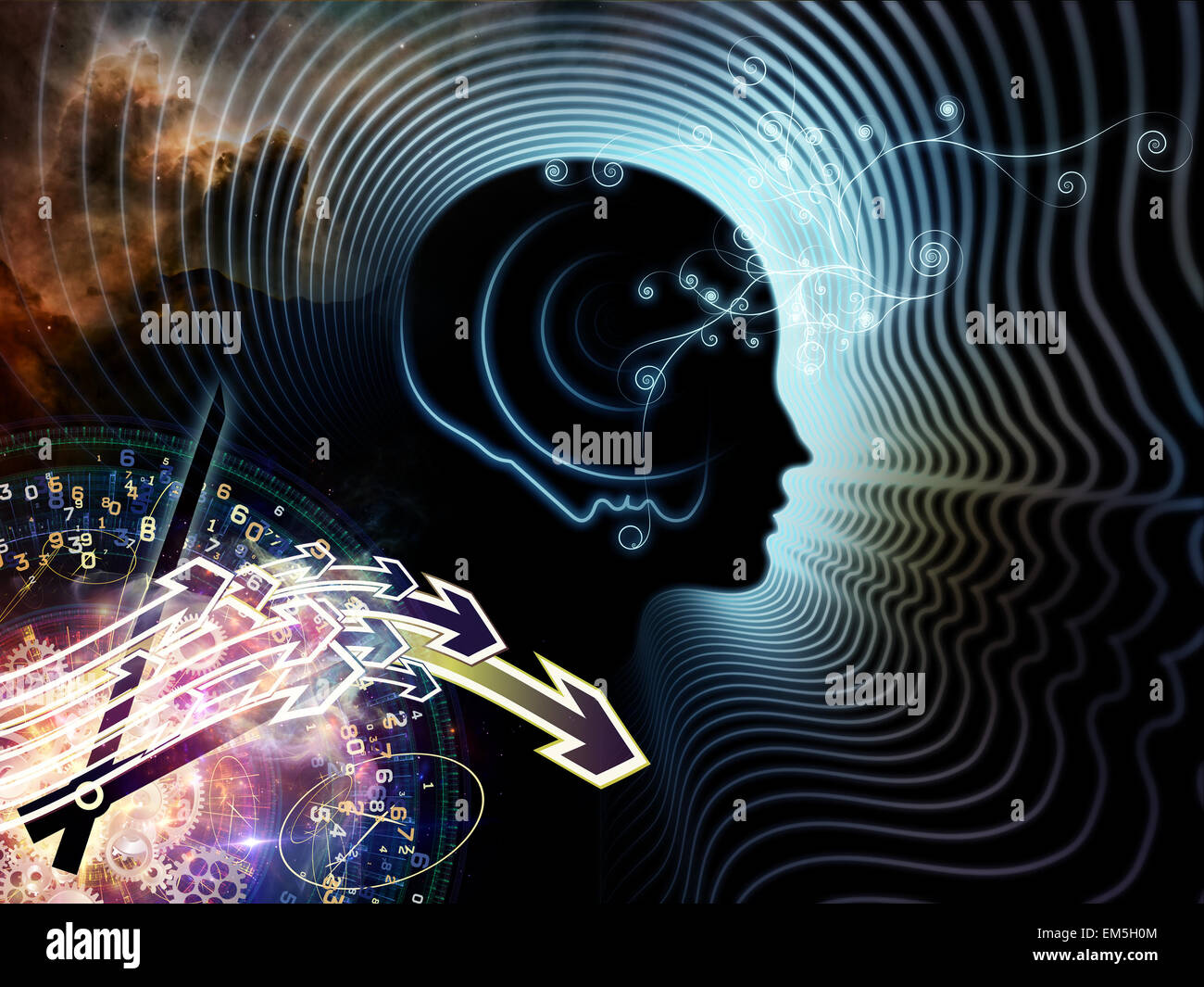 Synergies of Human Mind Stock Photo - Alamy