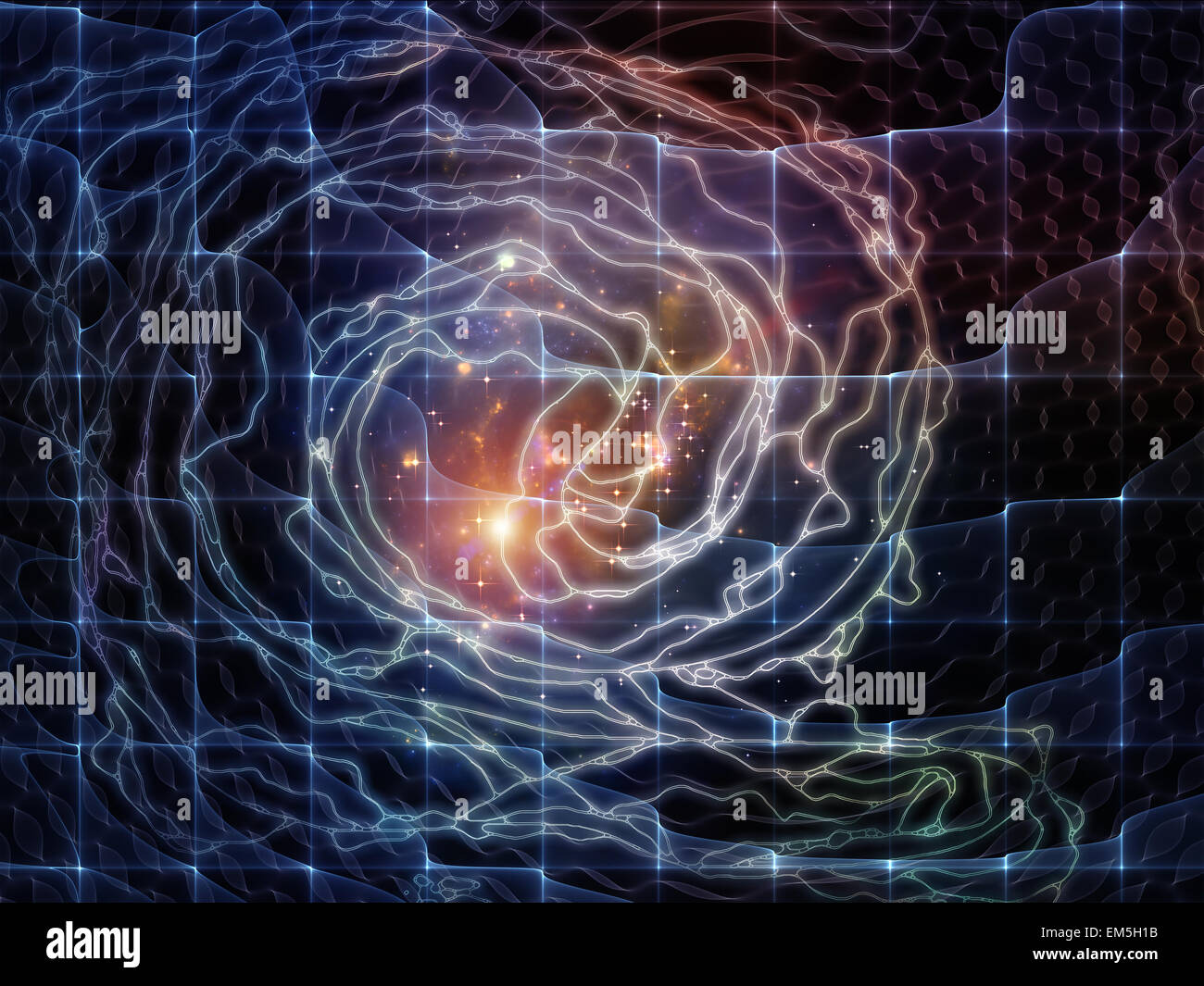 Metaphorical Space Division Stock Photo - Alamy