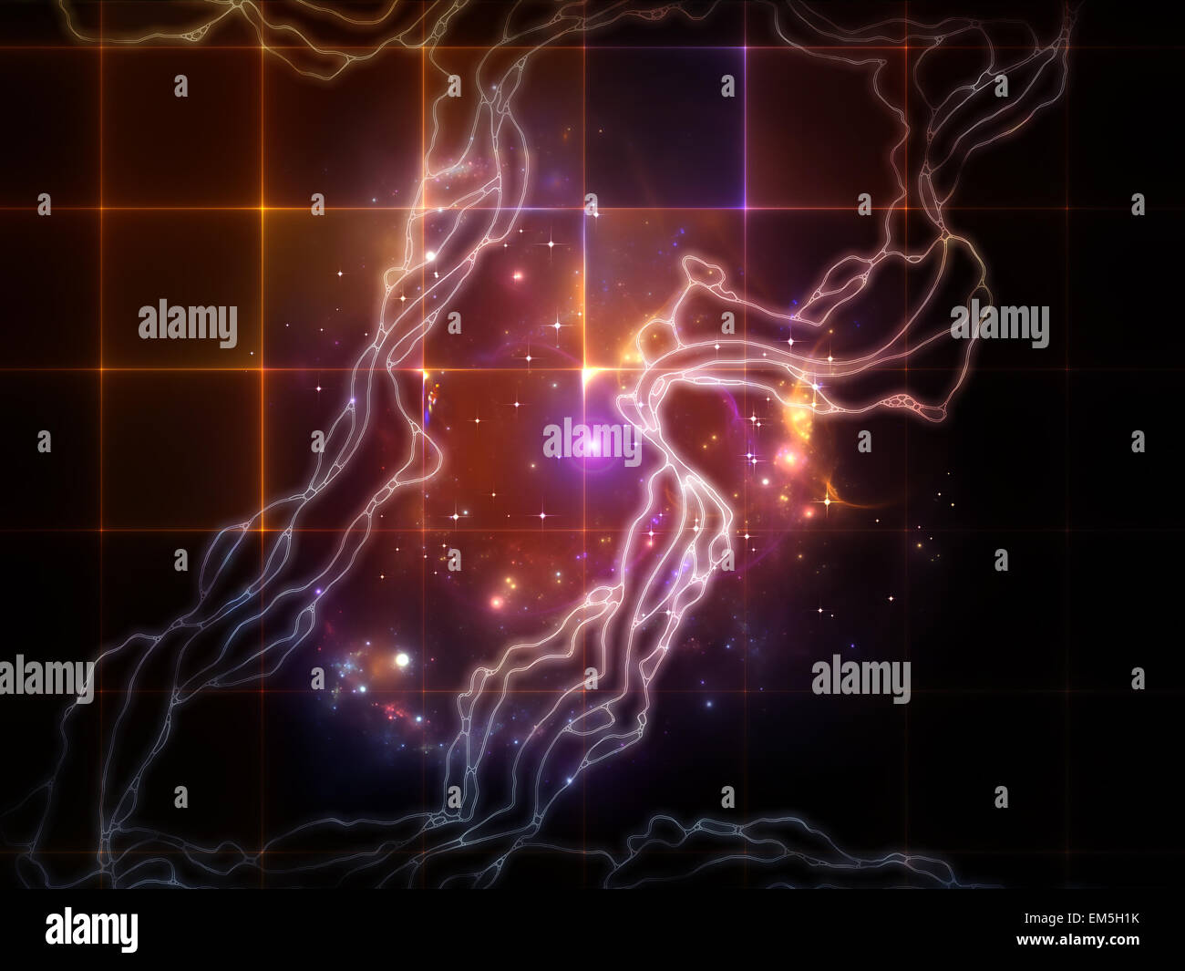 Lights of Flow Stock Photo - Alamy