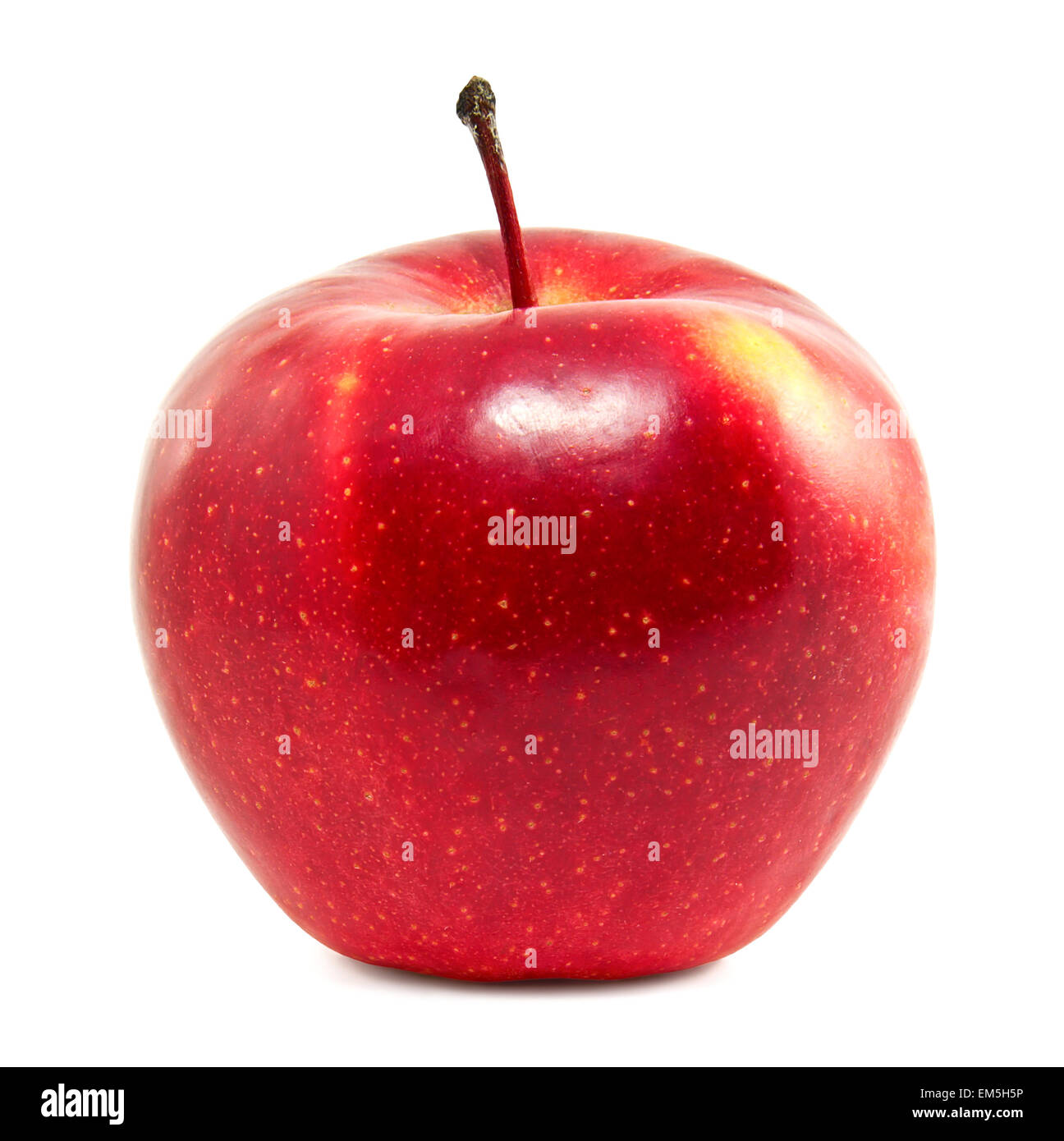 Fresh red apple Stock Photo - Alamy