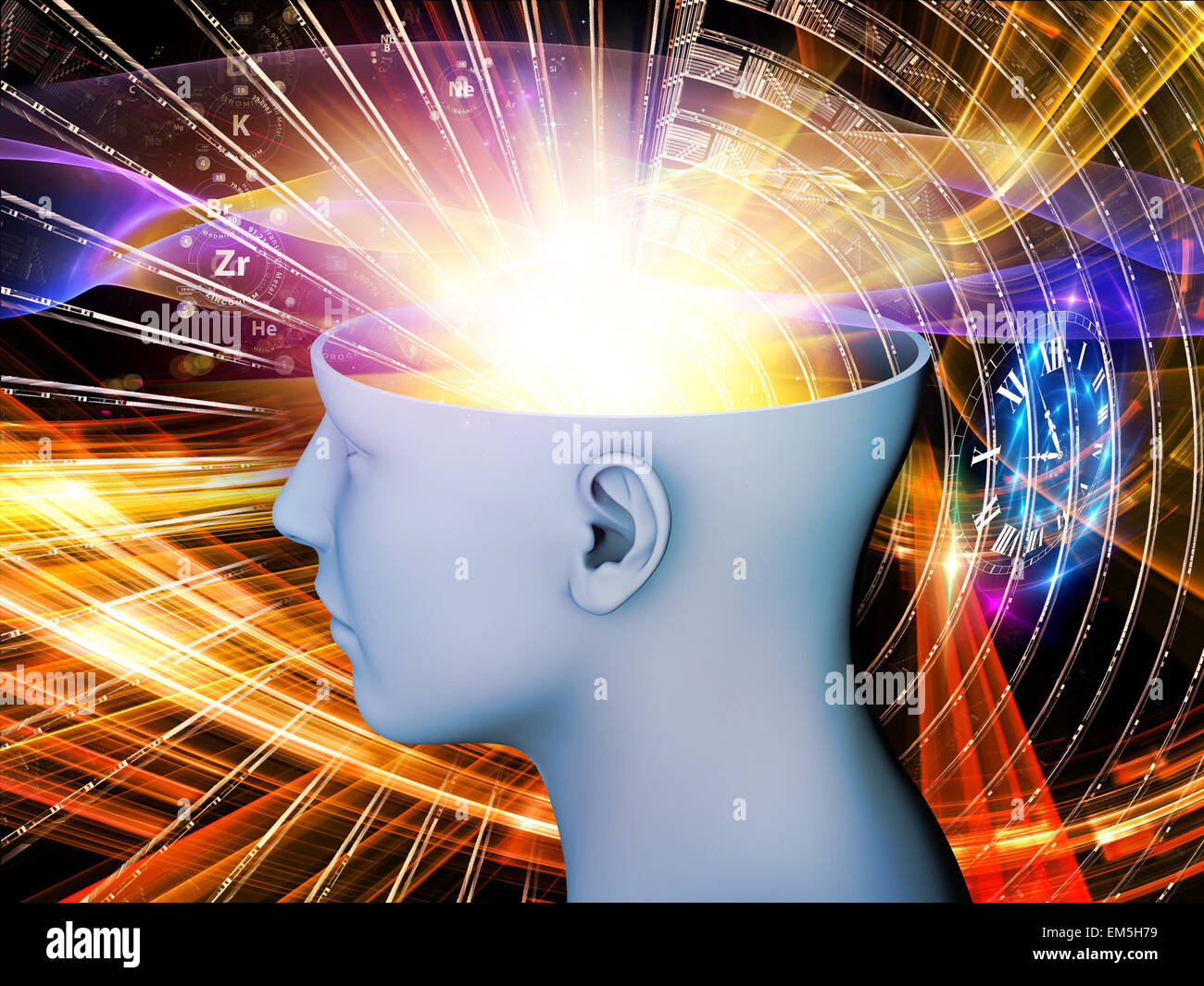 Paths of the Mind Stock Photo - Alamy
