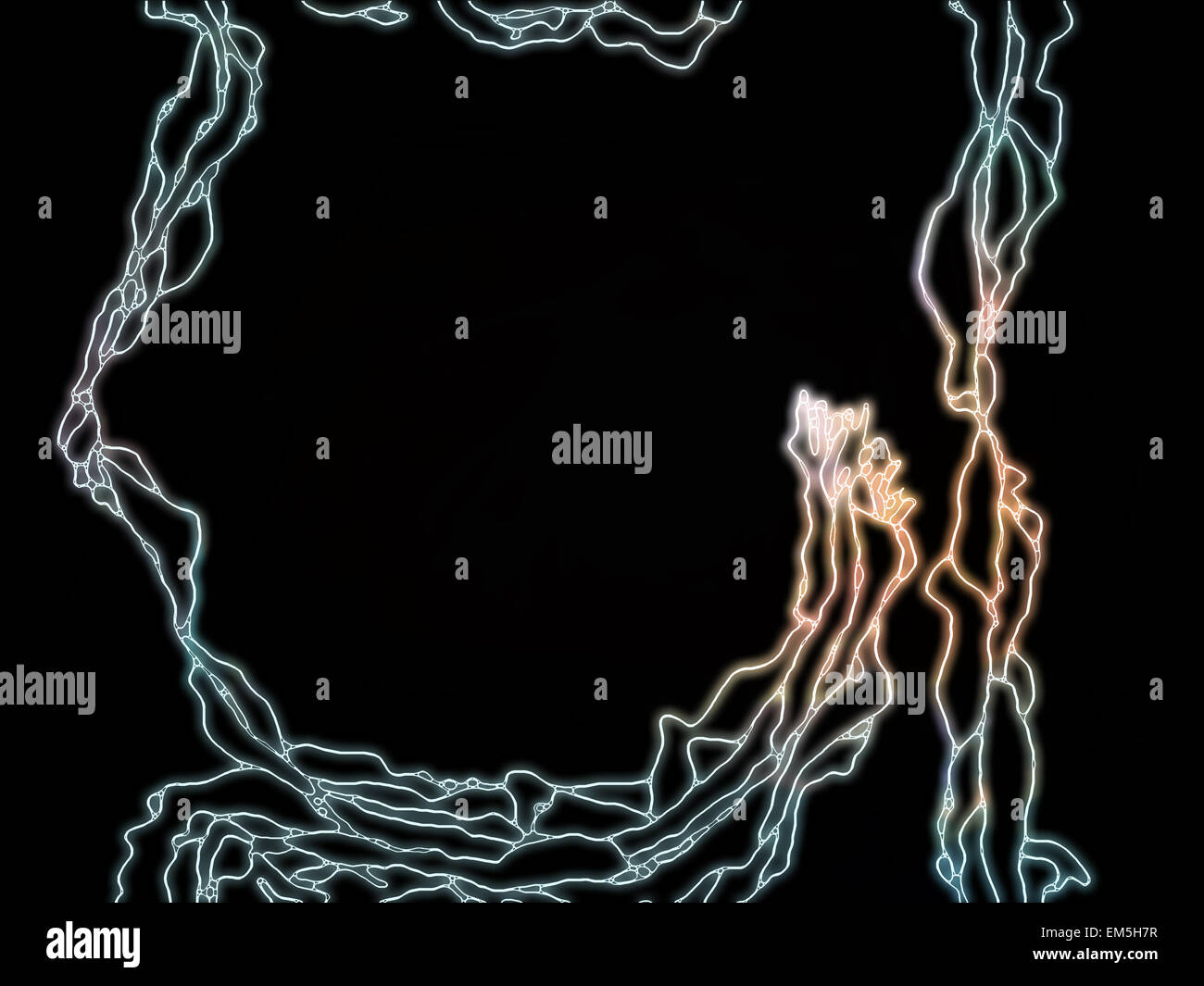 Lights of Flow Stock Photo - Alamy