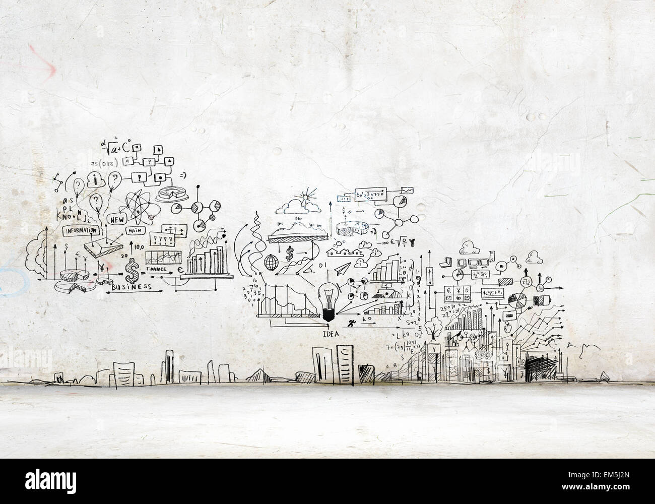 Sketch background image Stock Photo - Alamy