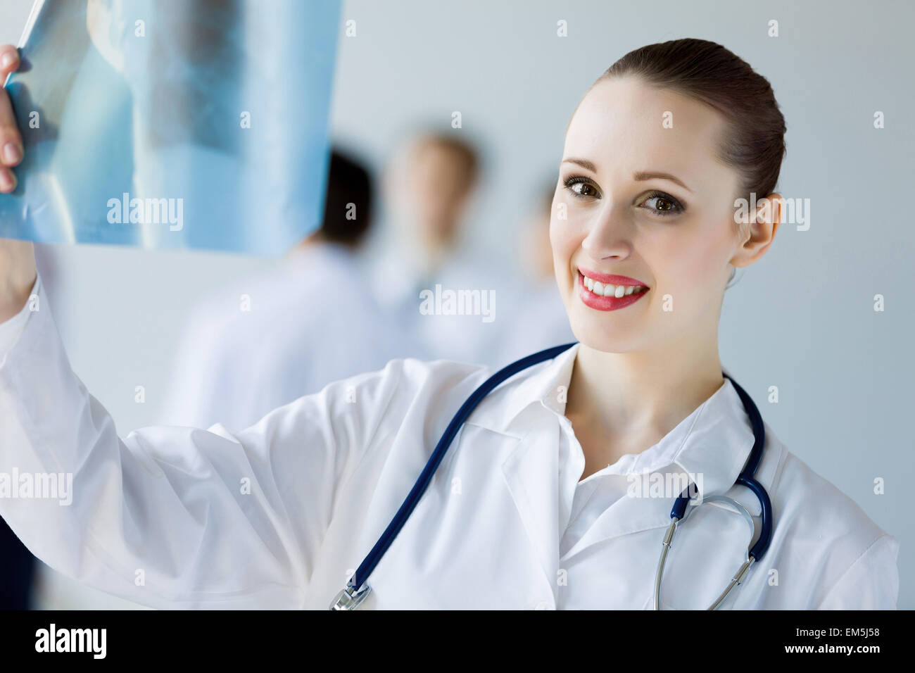 Young female doctor Stock Photo - Alamy