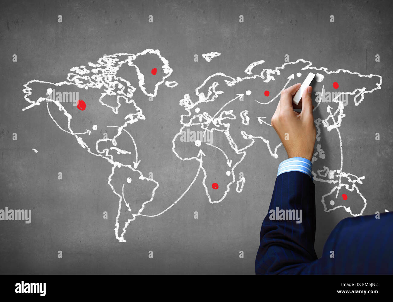 Human earth interaction hi-res stock photography and images - Alamy