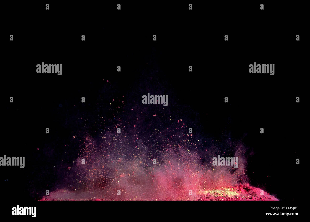 Powder paint explosion hi-res stock photography and images - Alamy