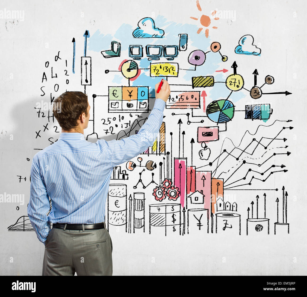 Perspective sketches hi-res stock photography and images - Alamy