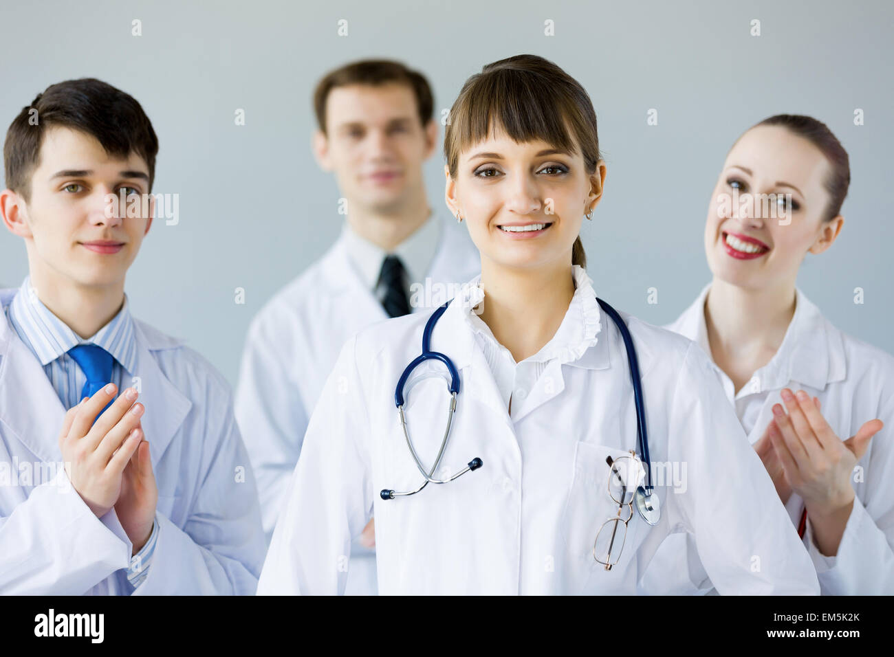 Successful female doctor Stock Photo - Alamy