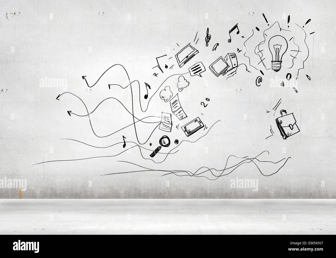 Sketch background image Stock Photo - Alamy