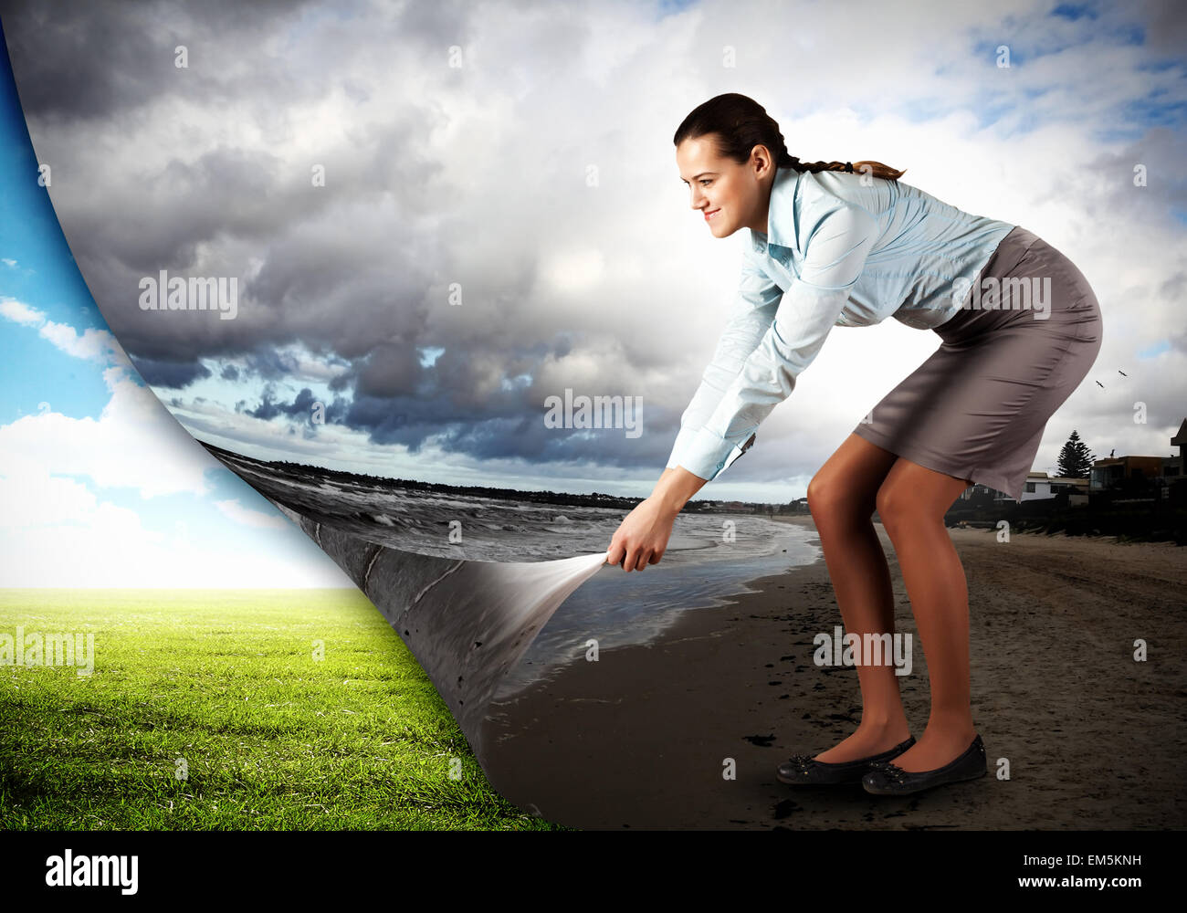 Changing reality hi-res stock photography and images - Alamy