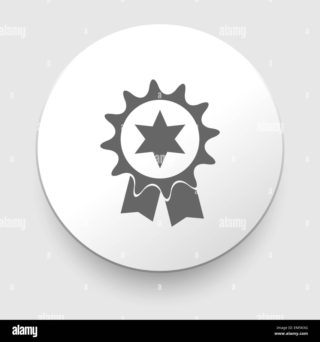 Badge medal Black and White Stock Photos & Images - Alamy