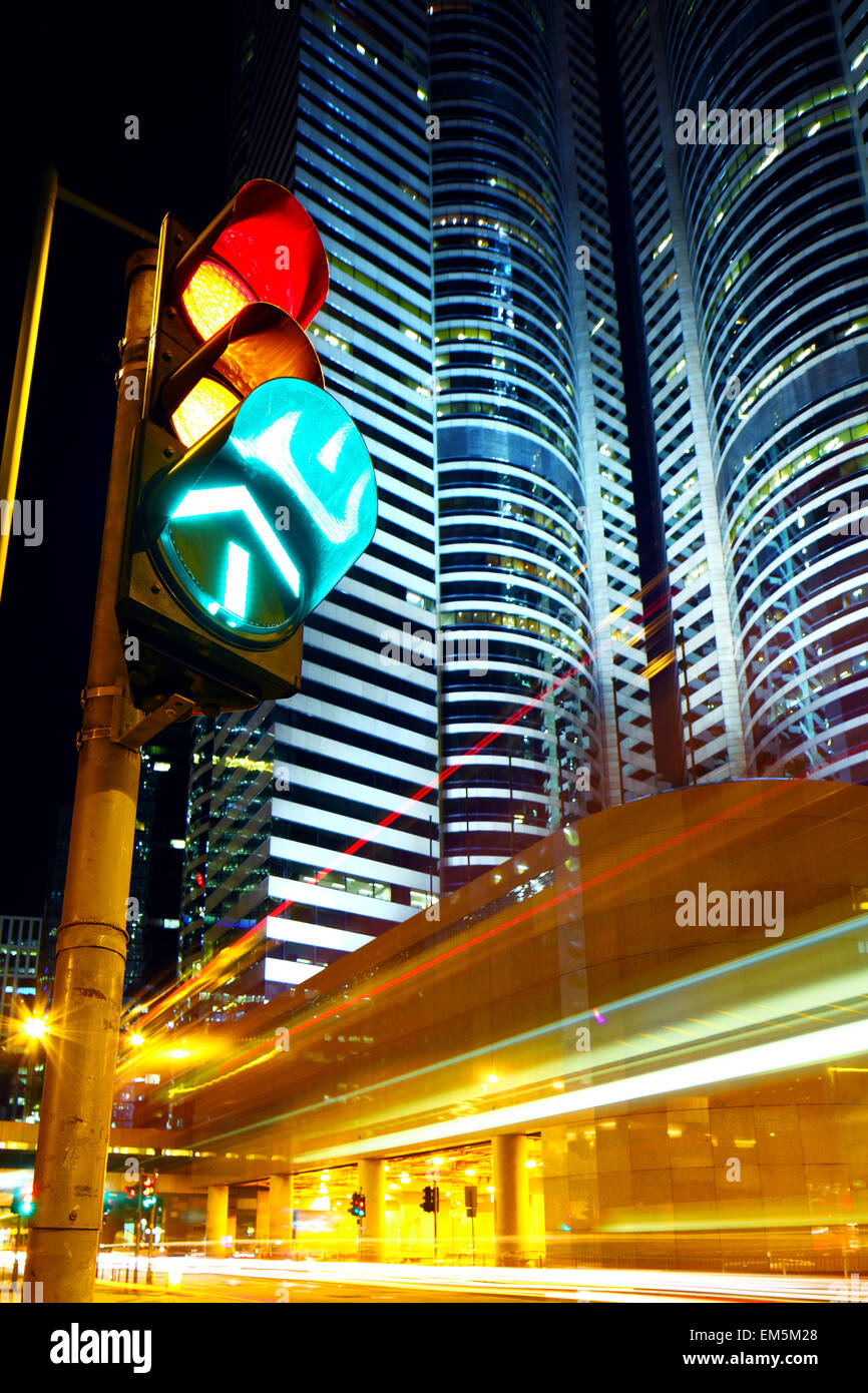 Traffic light in the city Stock Photo - Alamy