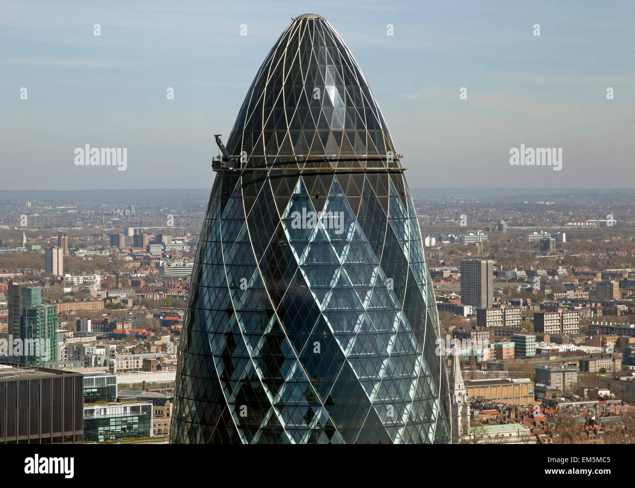 The gherkin london landscape hi-res stock photography and images - Alamy