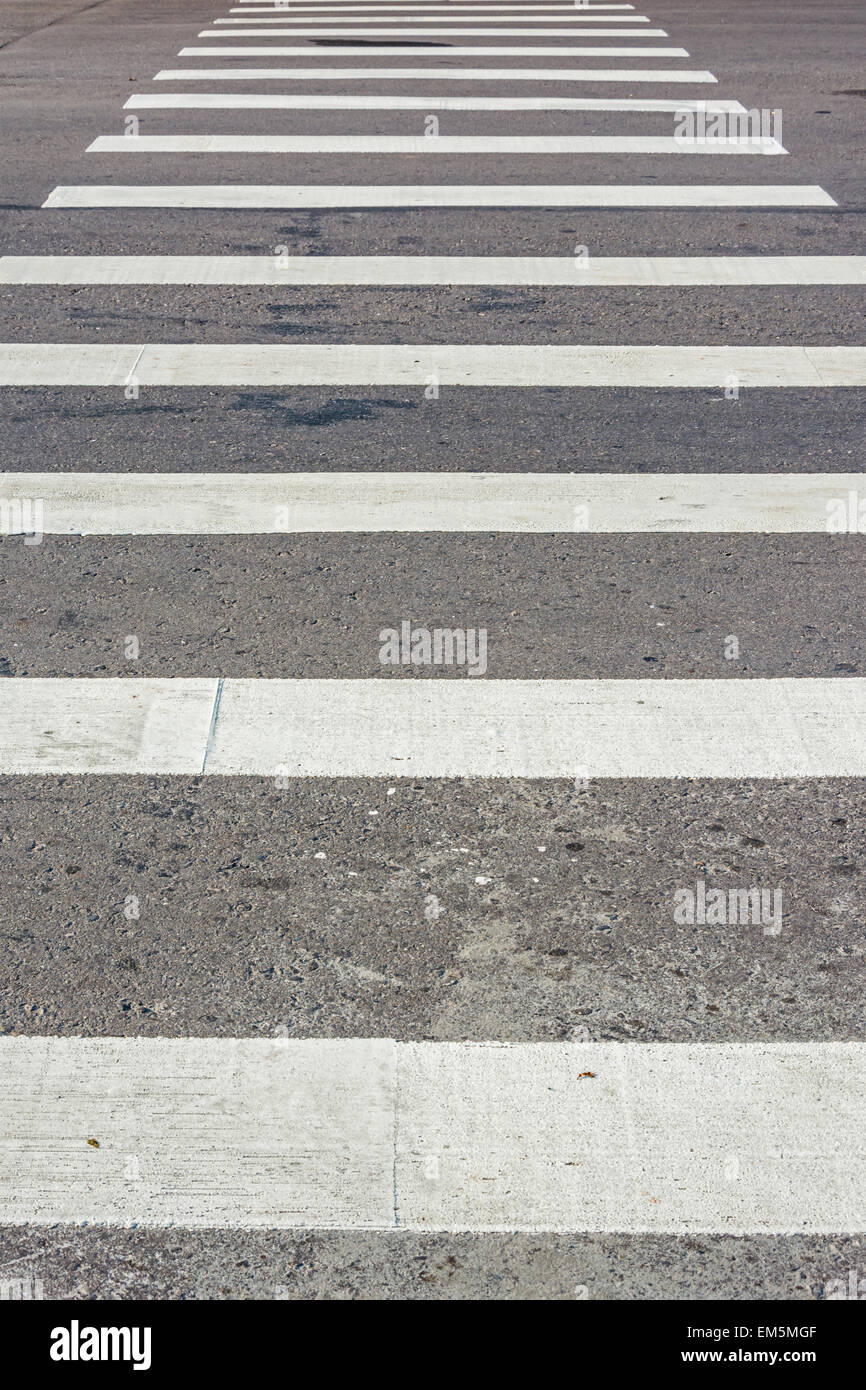 Zebra pedestrian crossing Stock Photo - Alamy