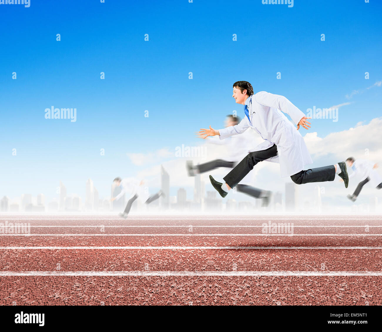 Funny guy running hi-res stock photography and images - Alamy