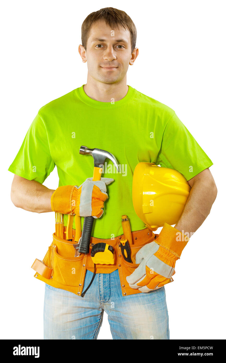 a construction worker Stock Photo - Alamy