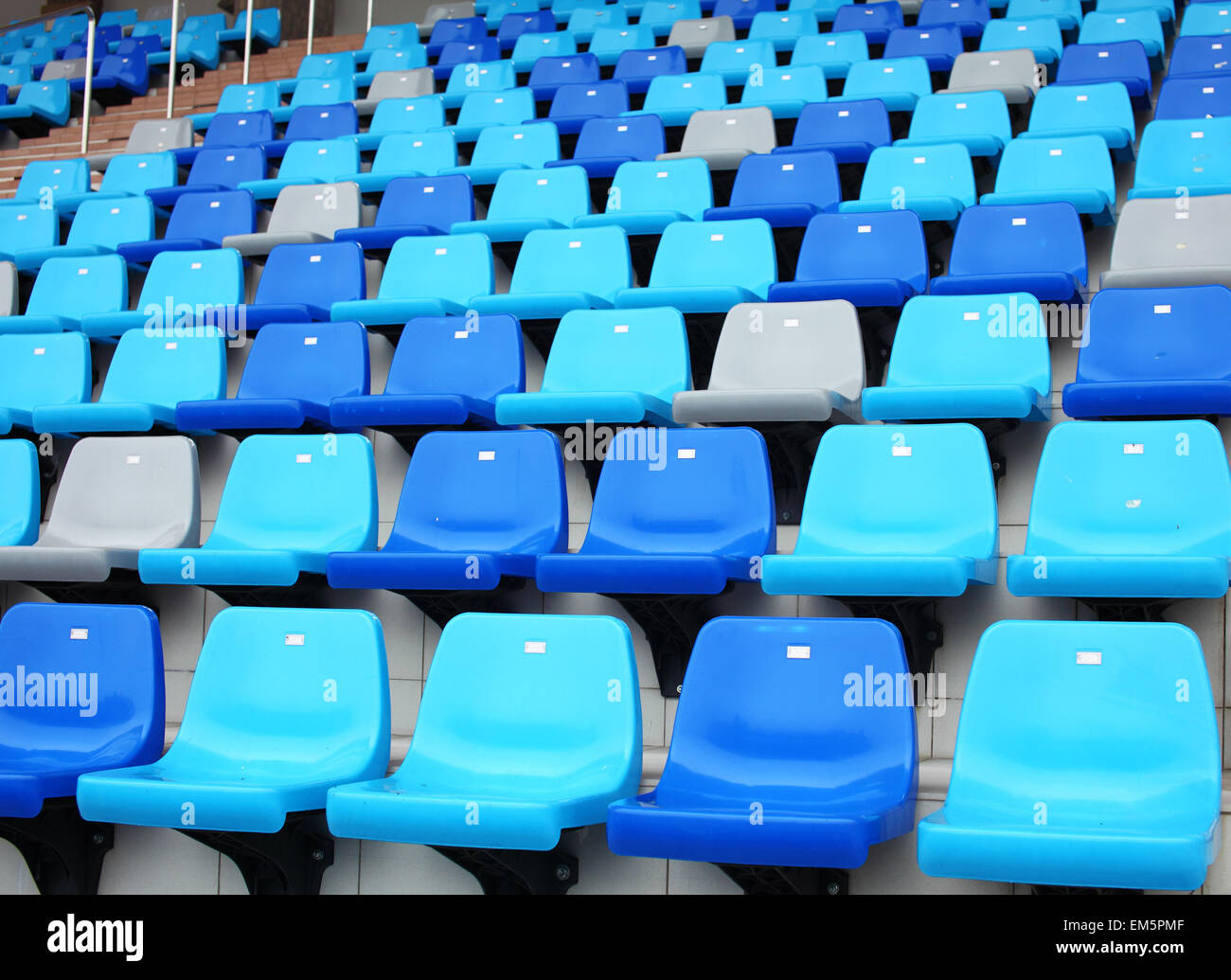 Audience seat in stadium Stock Photo - Alamy